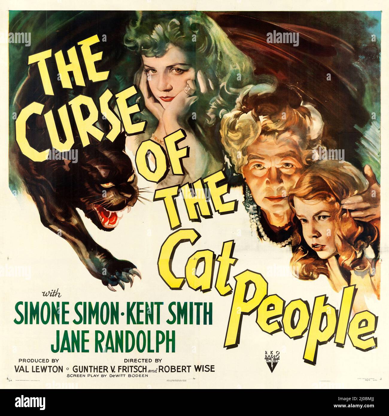 SIMONE SIMON in THE CURSE OF THE CAT PEOPLE (1944), directed by ROBERT ...