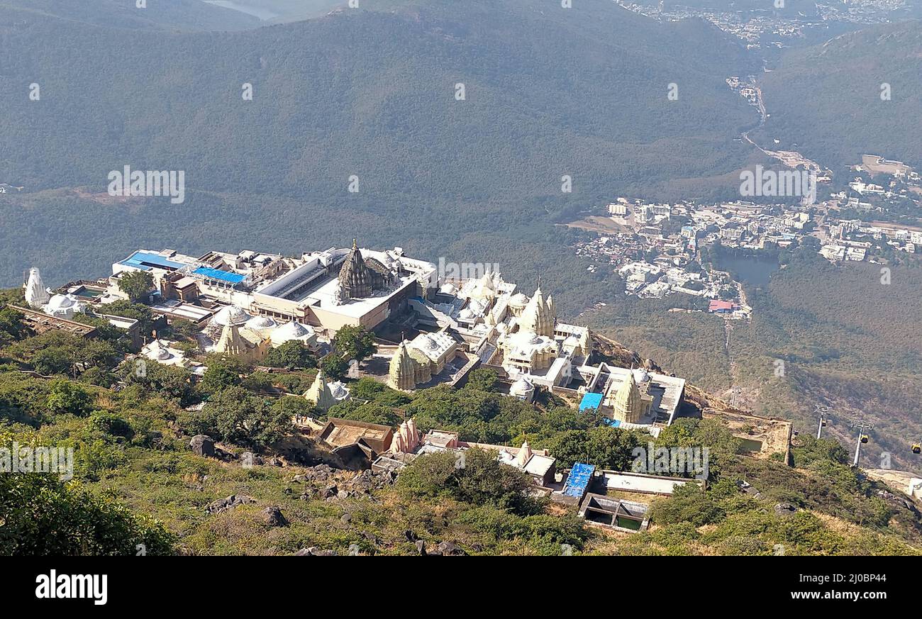 Temple on Girnar Hill Stock Photo - Alamy