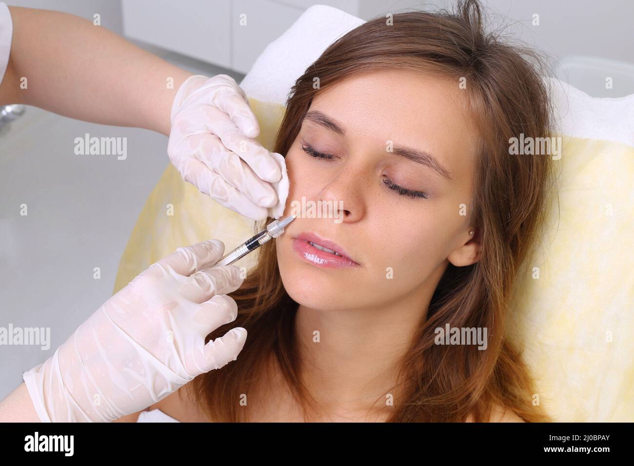 Mesotherapy procedure hi-res stock photography and images - Alamy