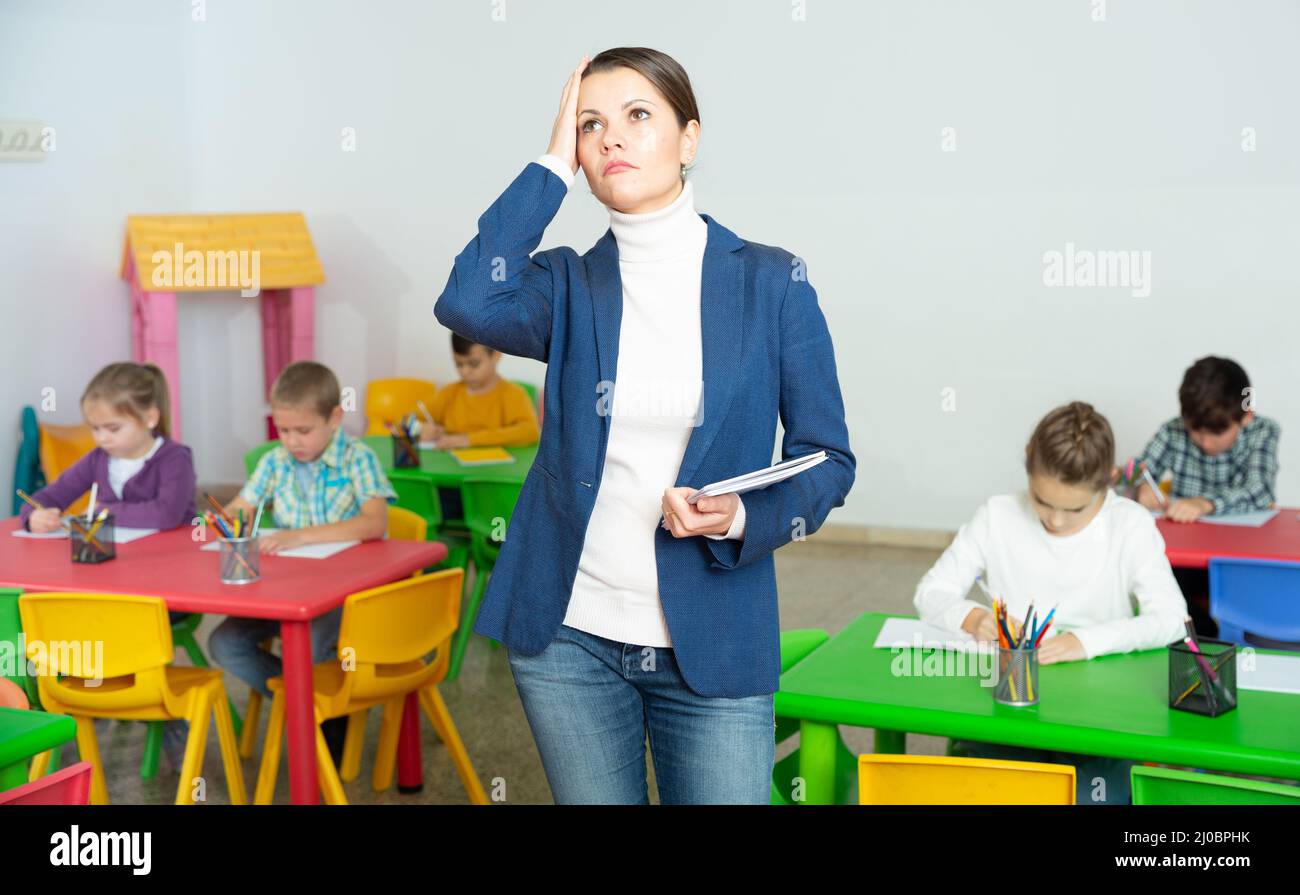 Elementary school student assessment hi-res stock photography and ...