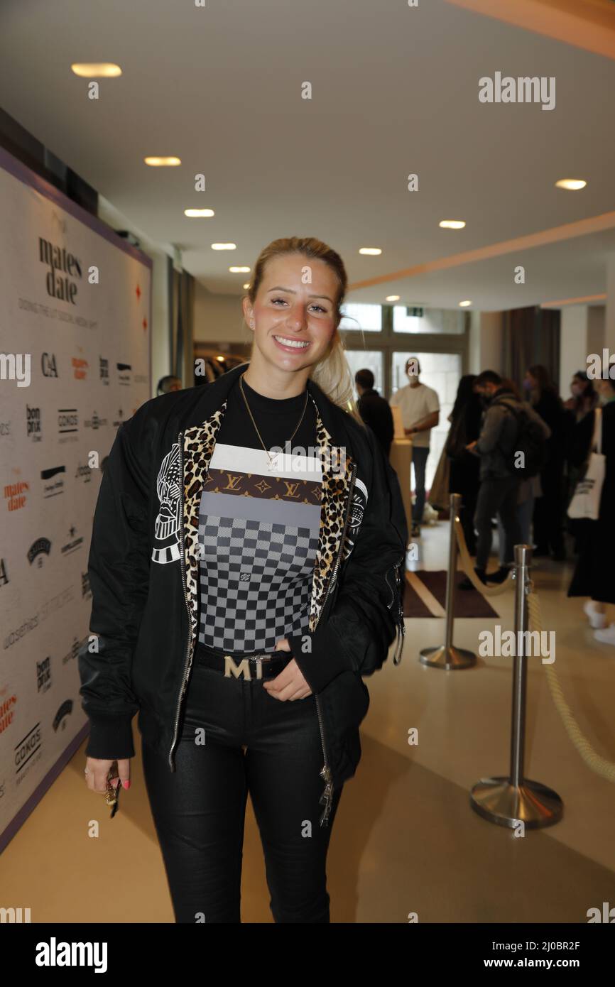 Carina Spack beim Mates Date Influencer Event während der Mercedes-Benz ...