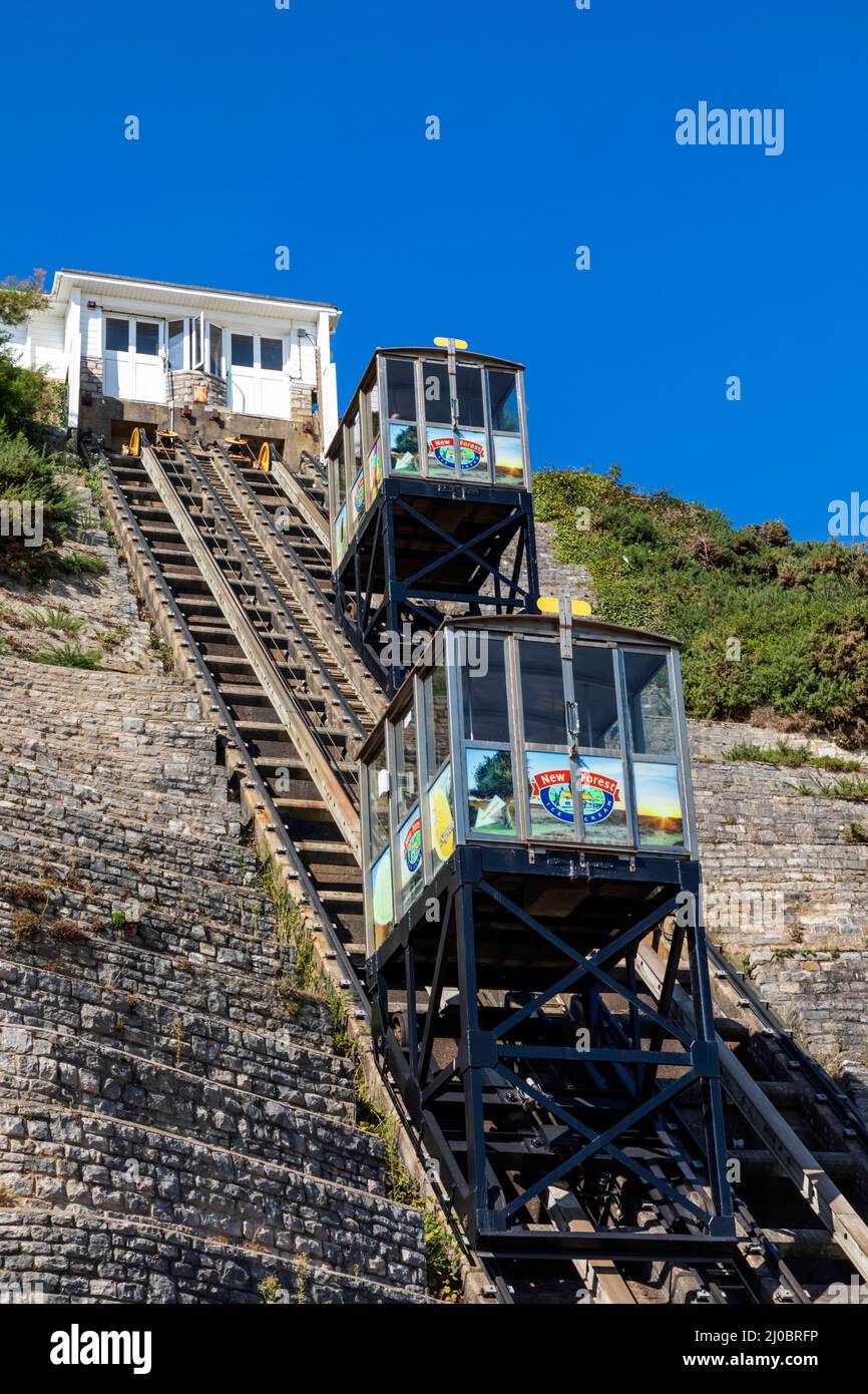 Bournemouth west cliff lift bournemouth hi-res stock photography and ...