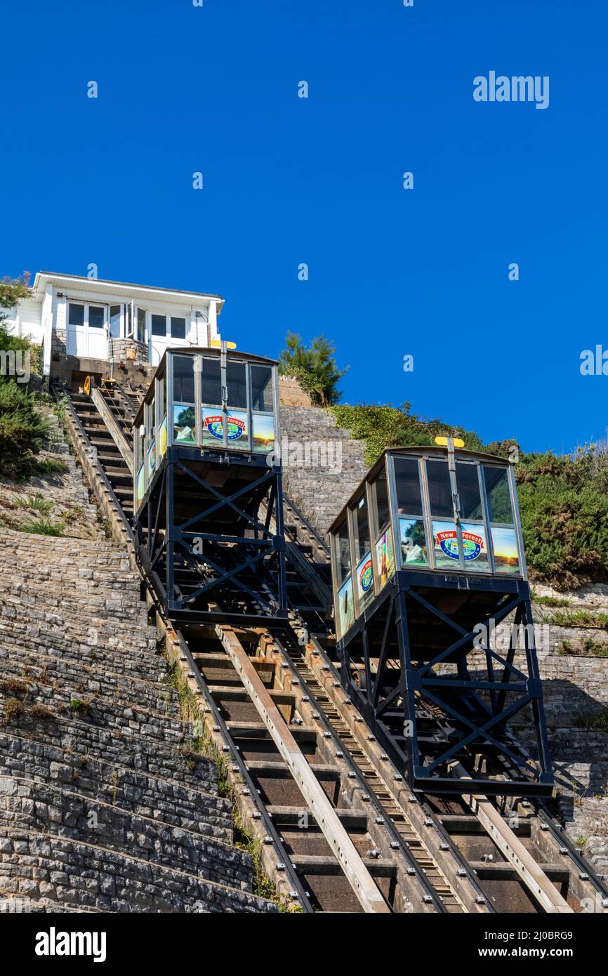 Bournemouth west cliff lift hi-res stock photography and images - Alamy