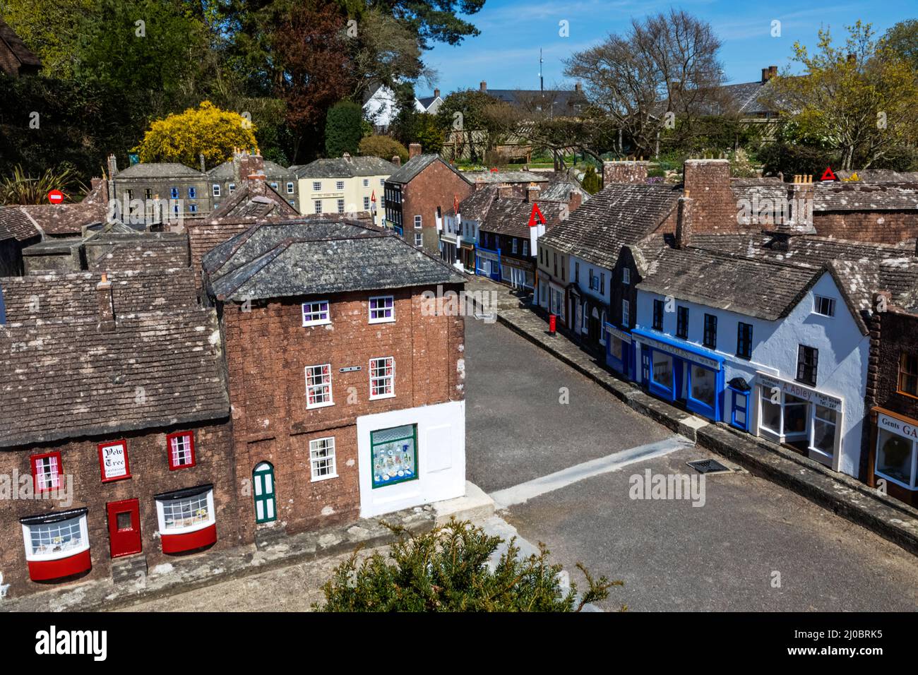 England, Dorset, Wimborne, Wimborne Model Town Stock Photo - Alamy