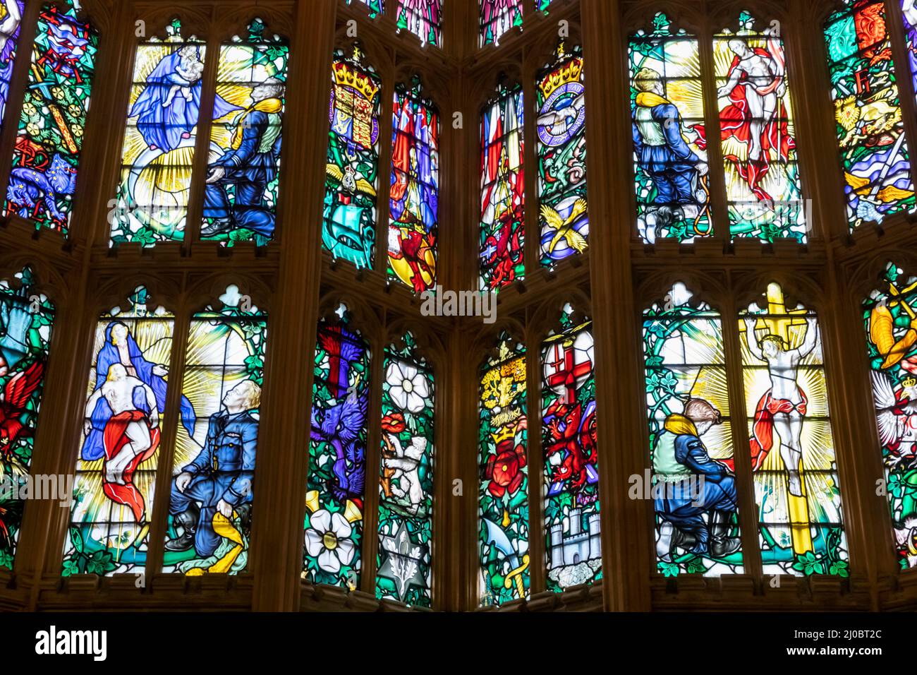 England, London, Westminster Abbey, Henry VIII's Lady Chapel, RAF ...