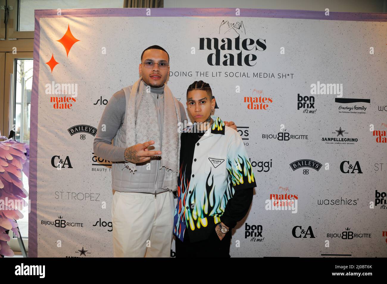 Jonathan Steinig und Stephanie Barreto de Araujo beim Mates Date ...