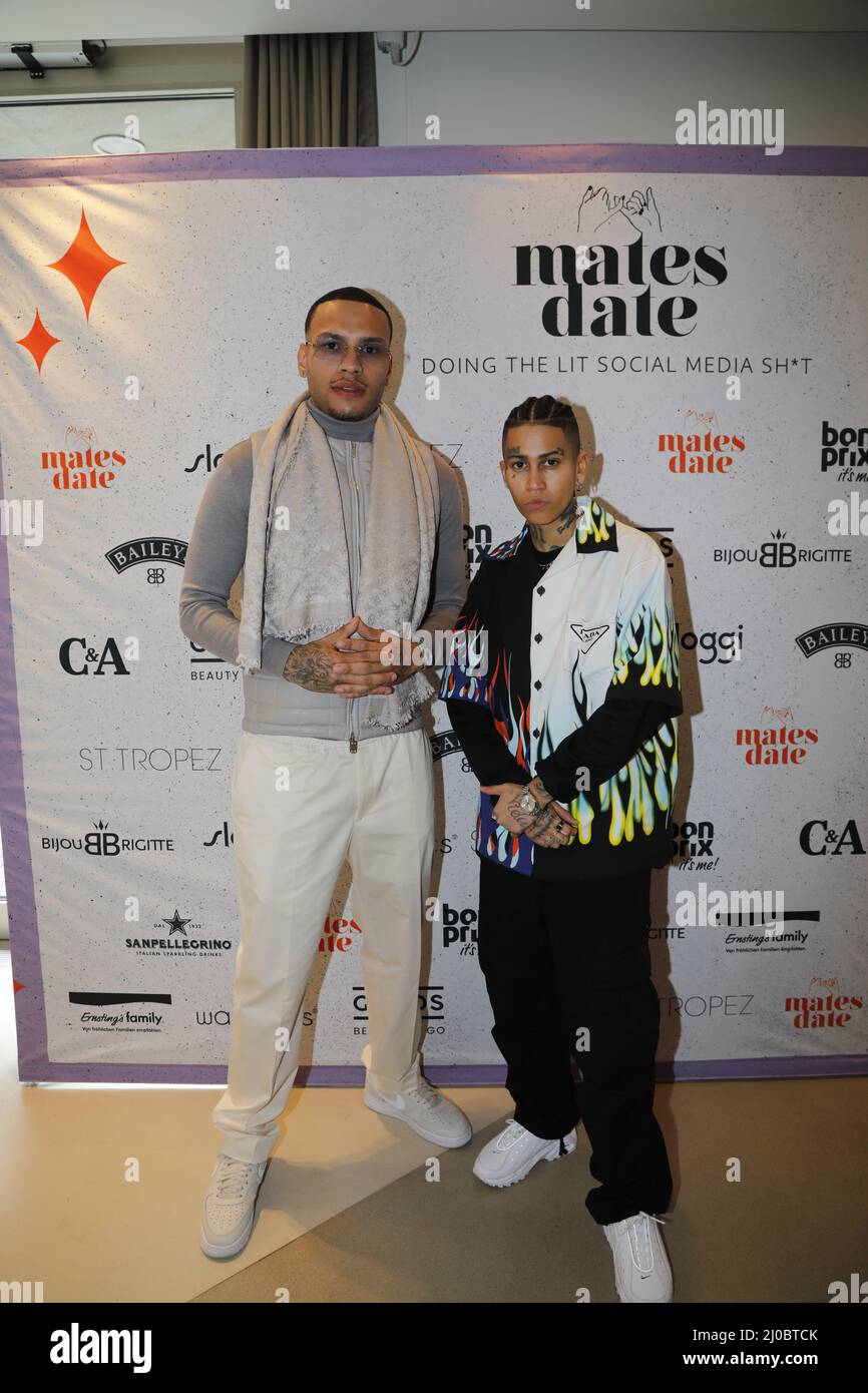 Jonathan Steinig und Stephanie Barreto de Araujo beim Mates Date ...