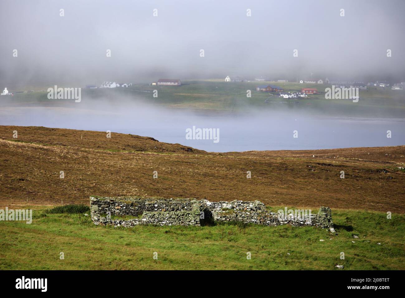 Island of unst in the shetland islands hi-res stock photography and ...