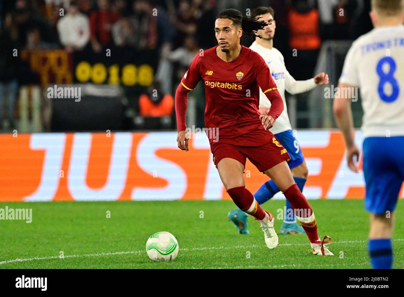 Chris Smalling (AS Roma) during the UEFA Europa Conference League ...