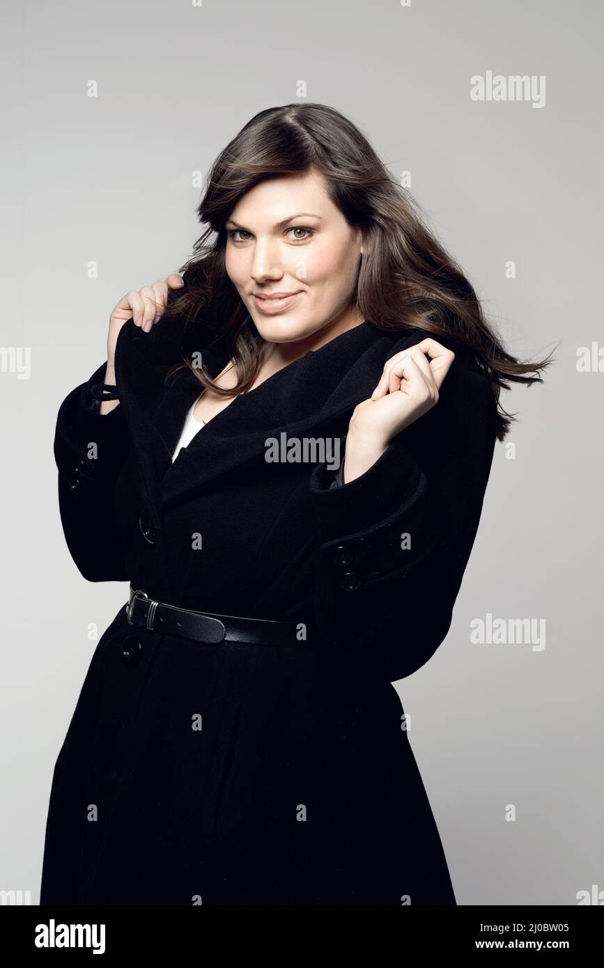Fashion model plus size hi-res stock photography and images - Alamy
