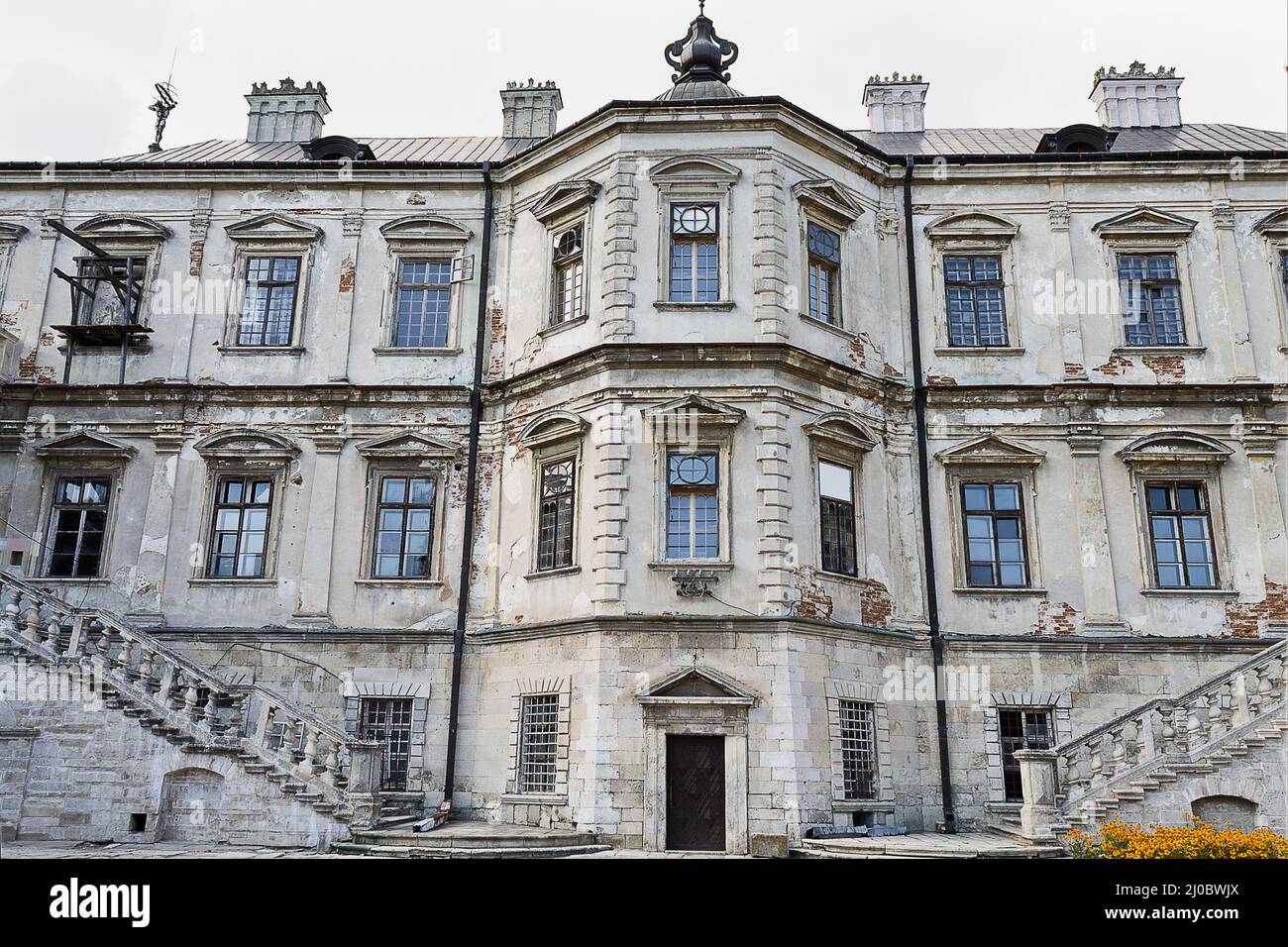 Ukrainian attraction Pidhirtsi Castle 17th century Stock Photo - Alamy