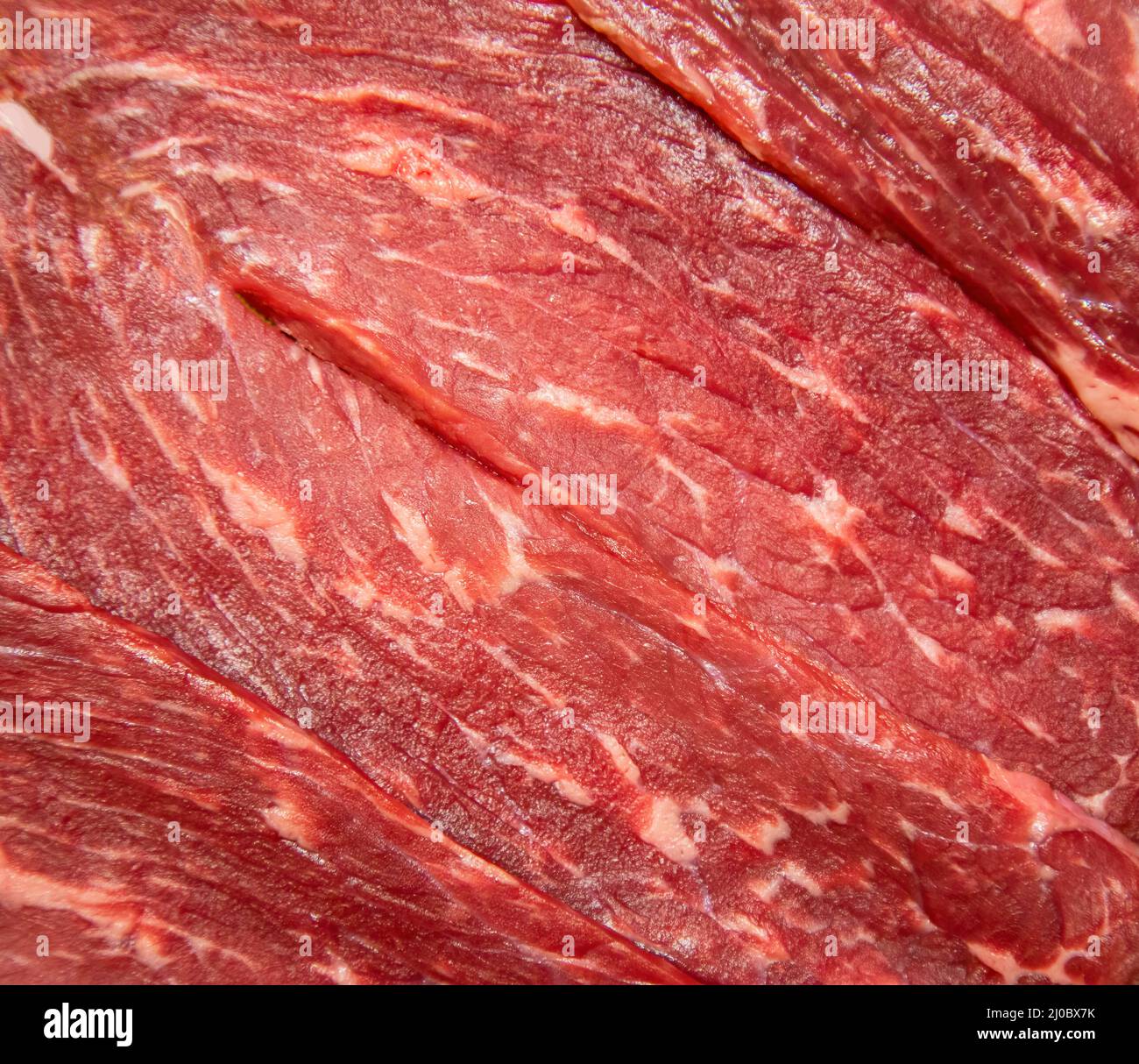Seamless Fresh Meat Background Raw Uncooked Red Beef Meat Texture