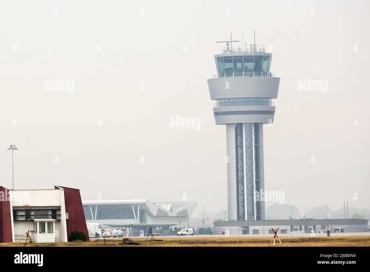 Airport control tower Stock Photo - Alamy