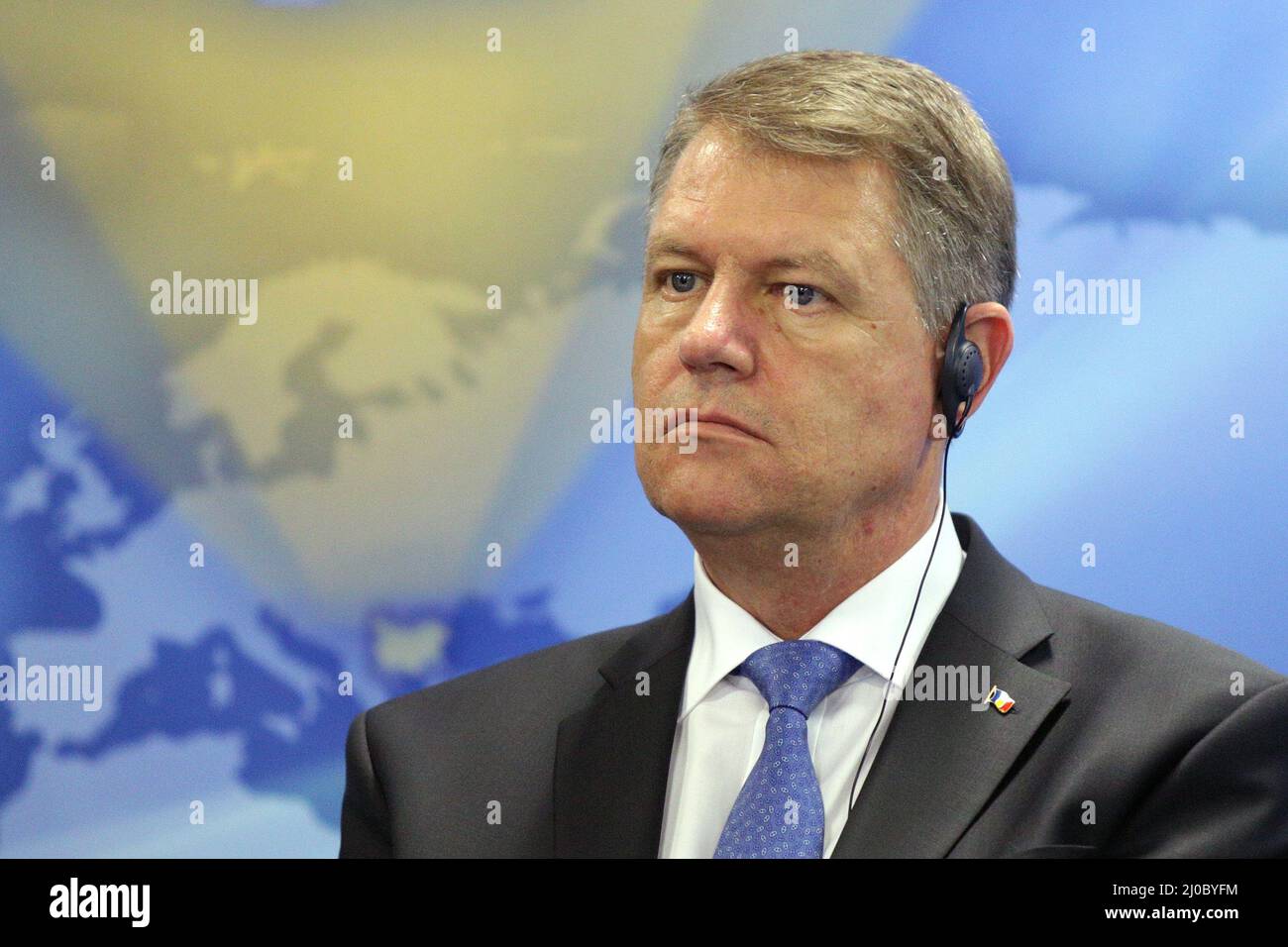 President romania klaus iohannis hi-res stock photography and images ...