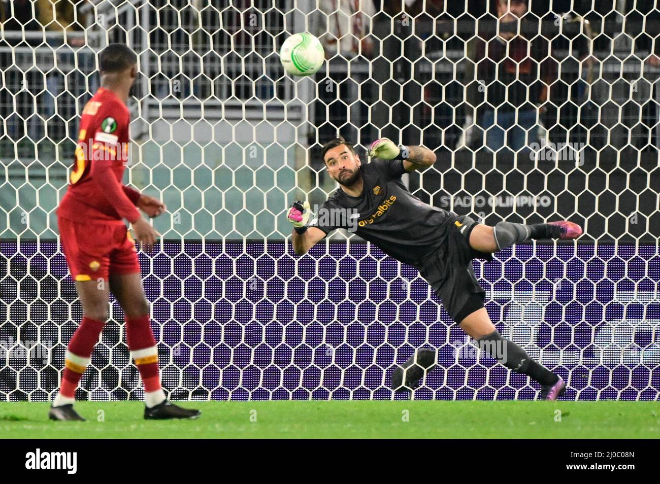 Rui Patricio (AS Roma) during the UEFA Europa Conference League ...