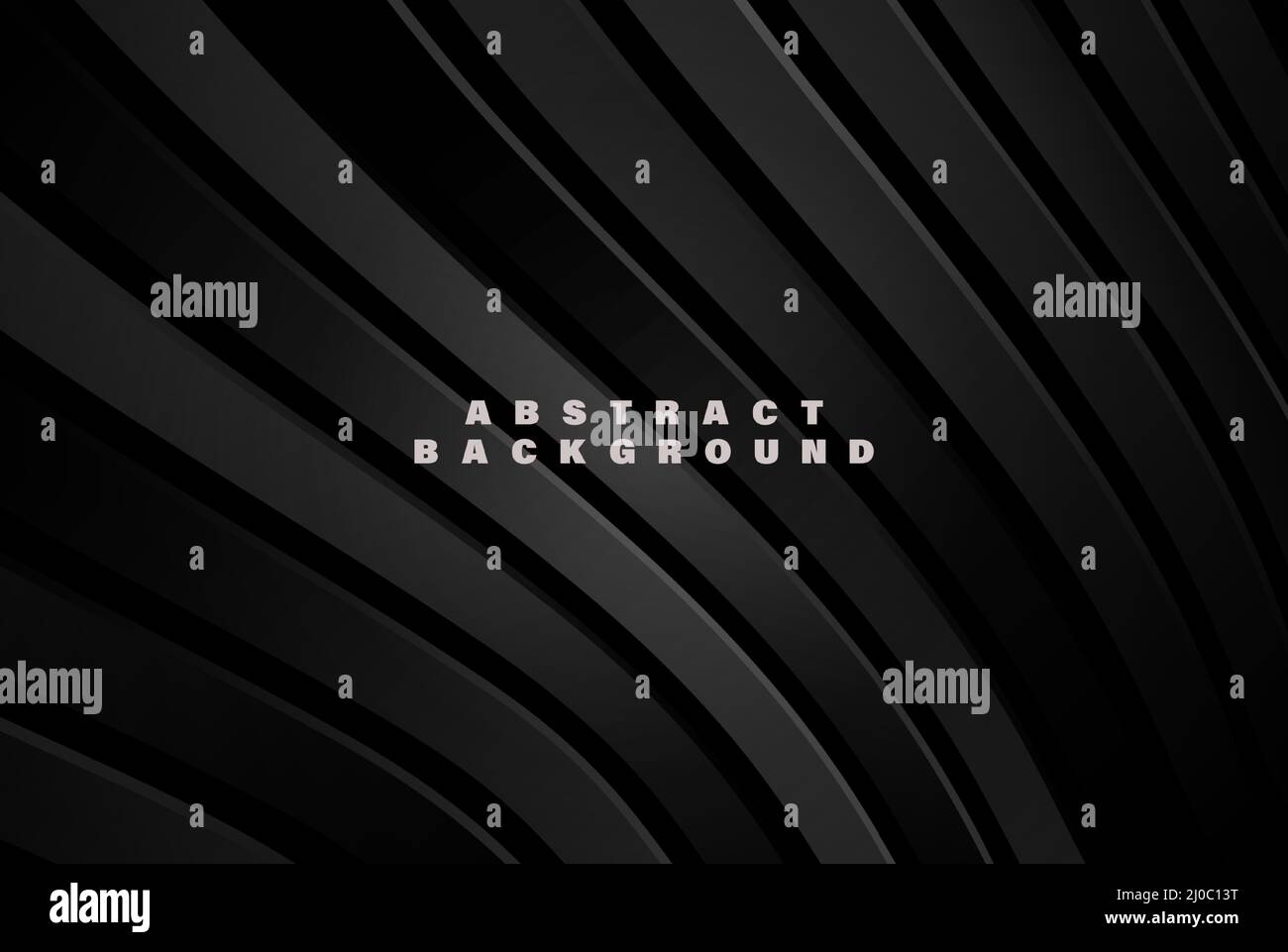 Abstract background.Vector 3d illustration. Plastic flowing tapes ...