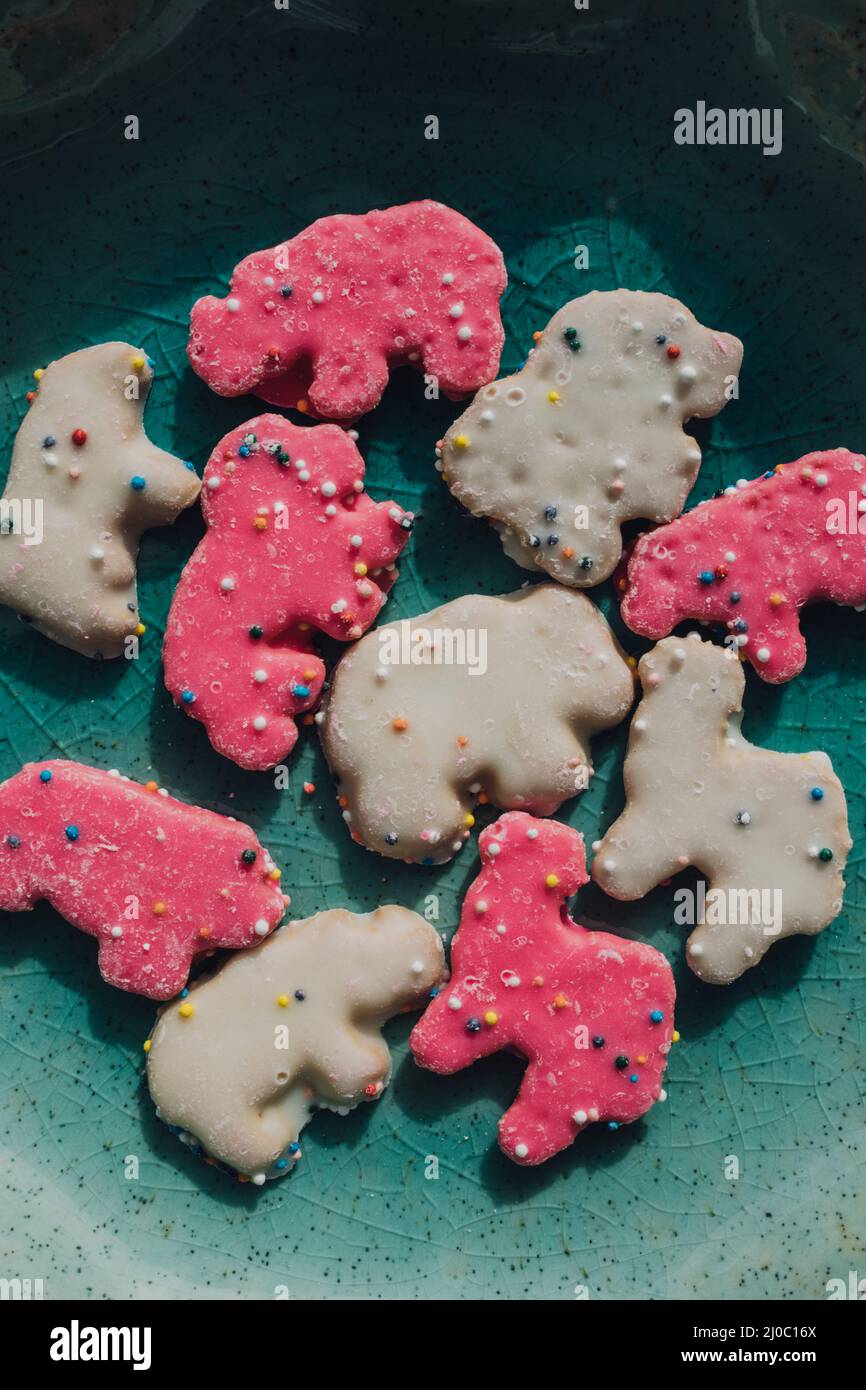 circus animal cookies Stock Photo - Alamy