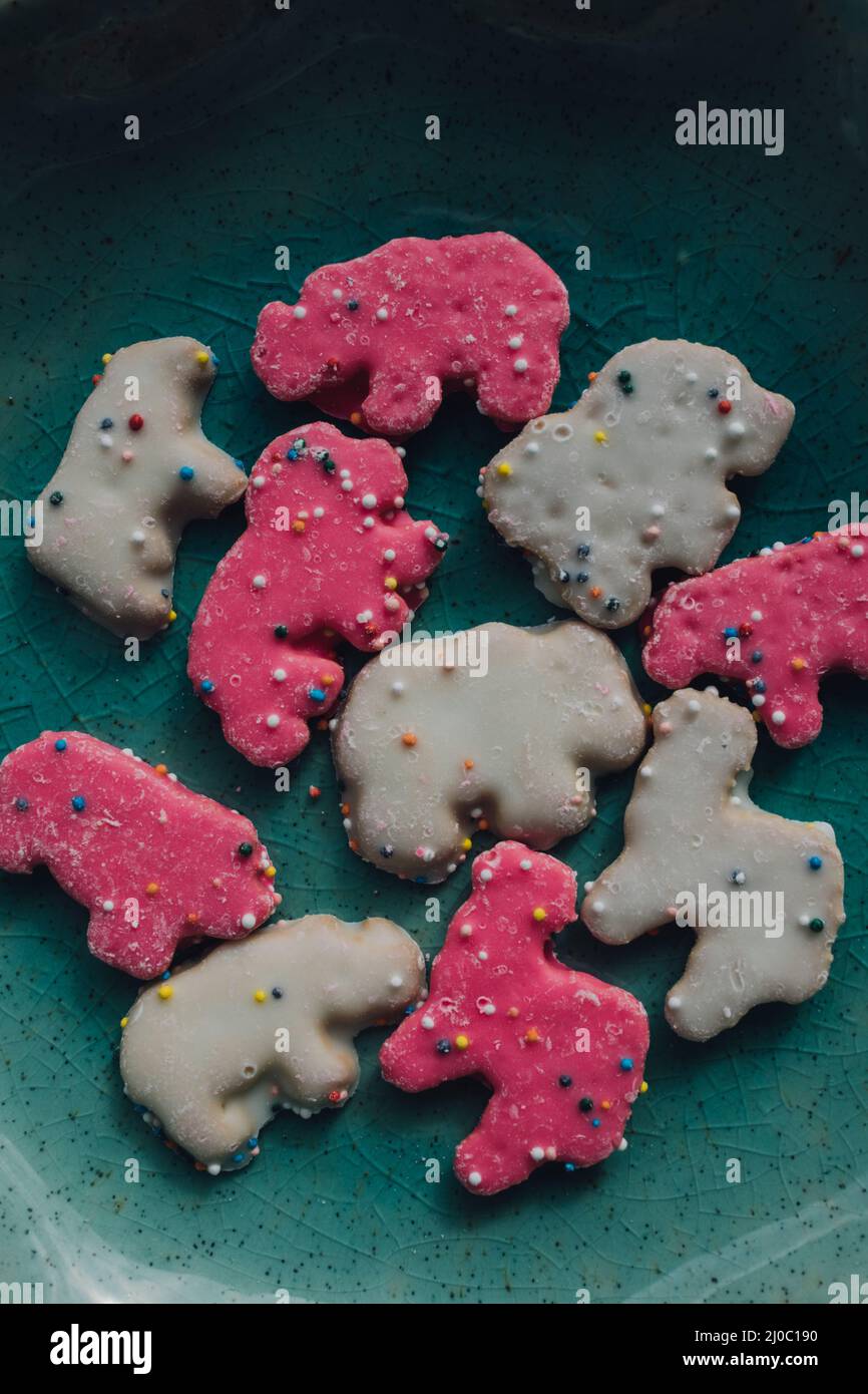 circus animal cookies Stock Photo - Alamy