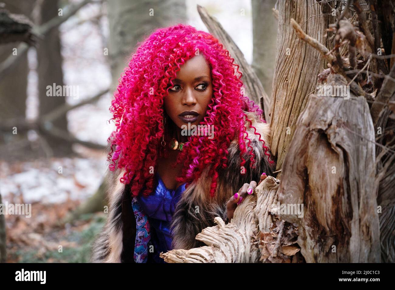 ANNA DIOP in TITANS (2018), directed by LARNELL STOVALL, NICK GOMEZ ...