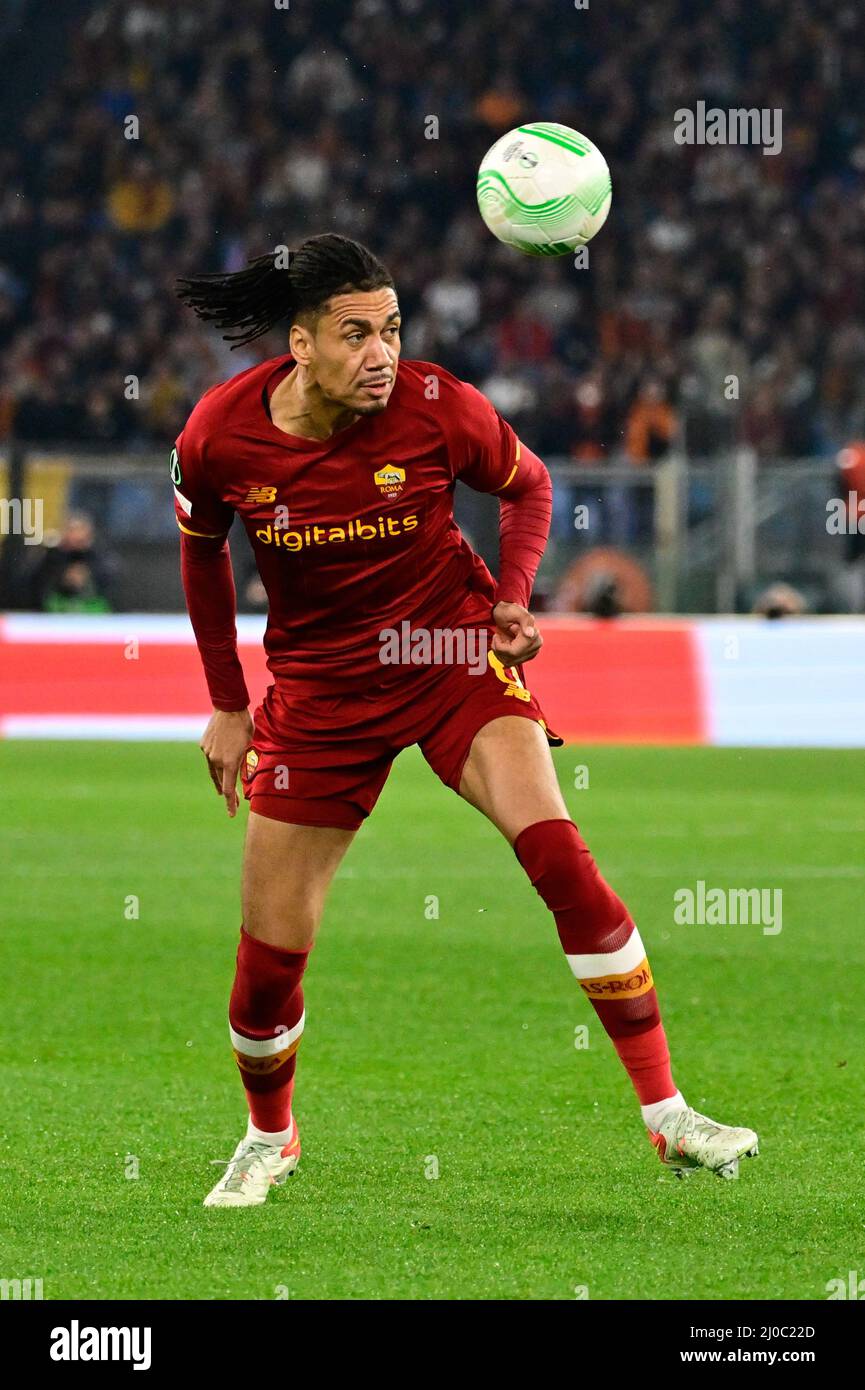 Chris Smalling (AS Roma) during the UEFA Europa Conference League ...