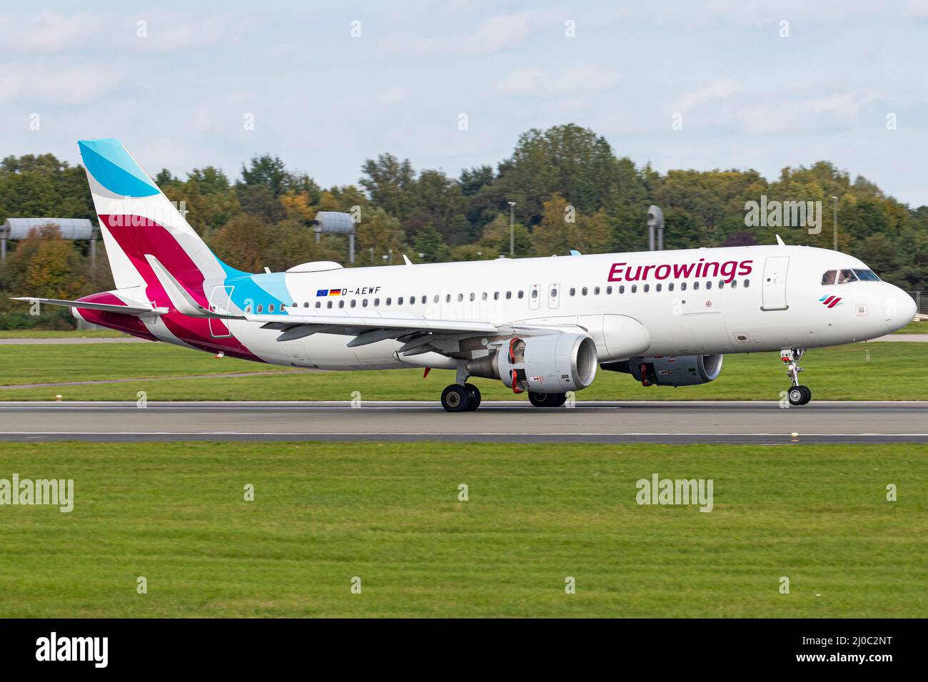 Eurowings EW Airbus A320-214(WL) D-AEWF Stock Photo - Alamy