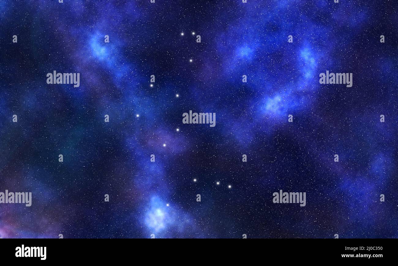 Bootes star constellation, Night sky, Cluster of stars, Deep space ...