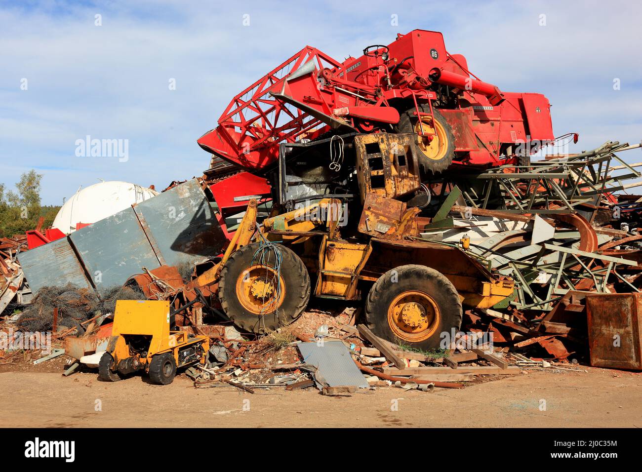 Altmetall recycling unternehmen hi-res stock photography and images - Alamy