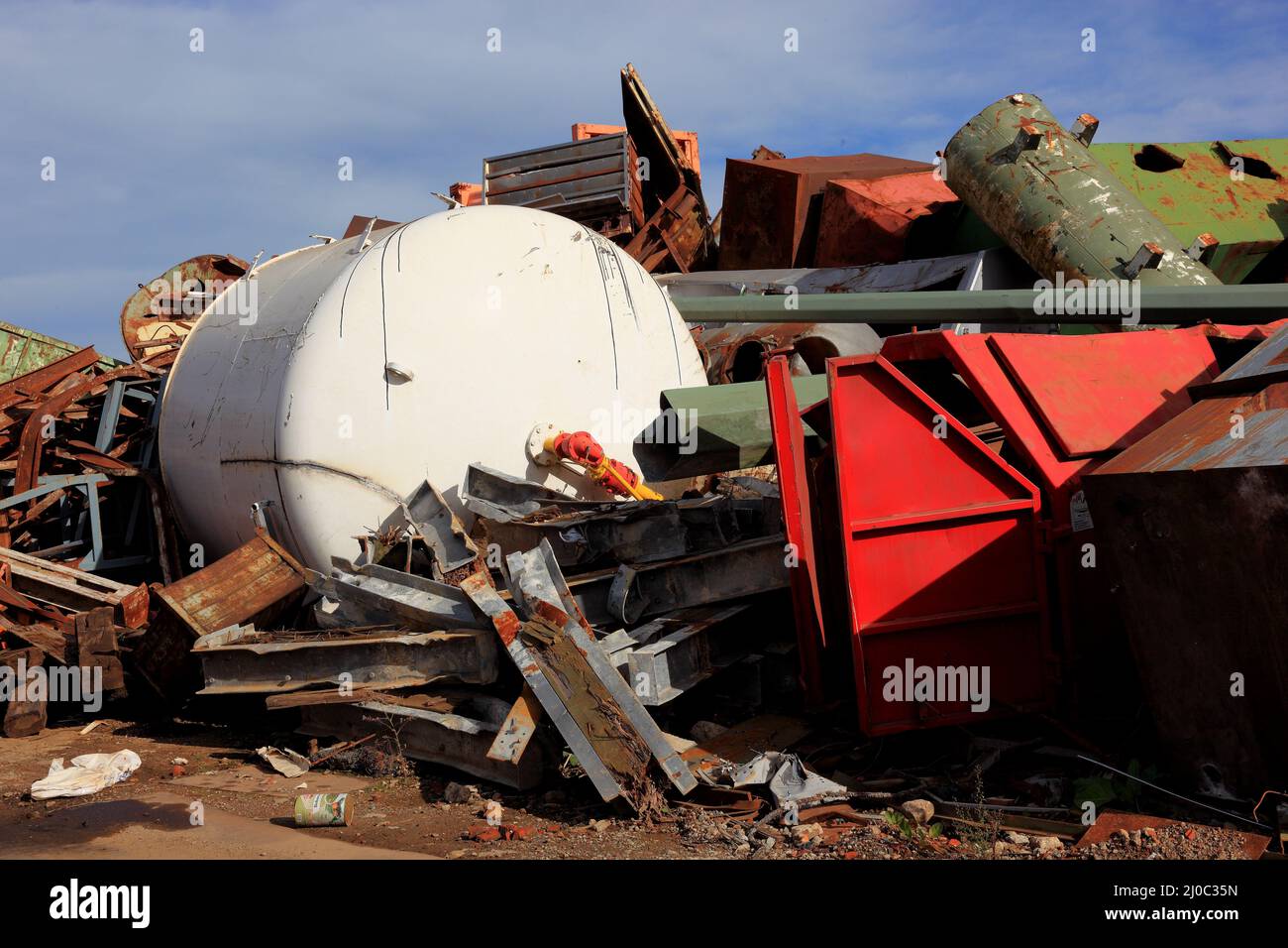 Altmetall recycling unternehmen hi-res stock photography and images - Alamy