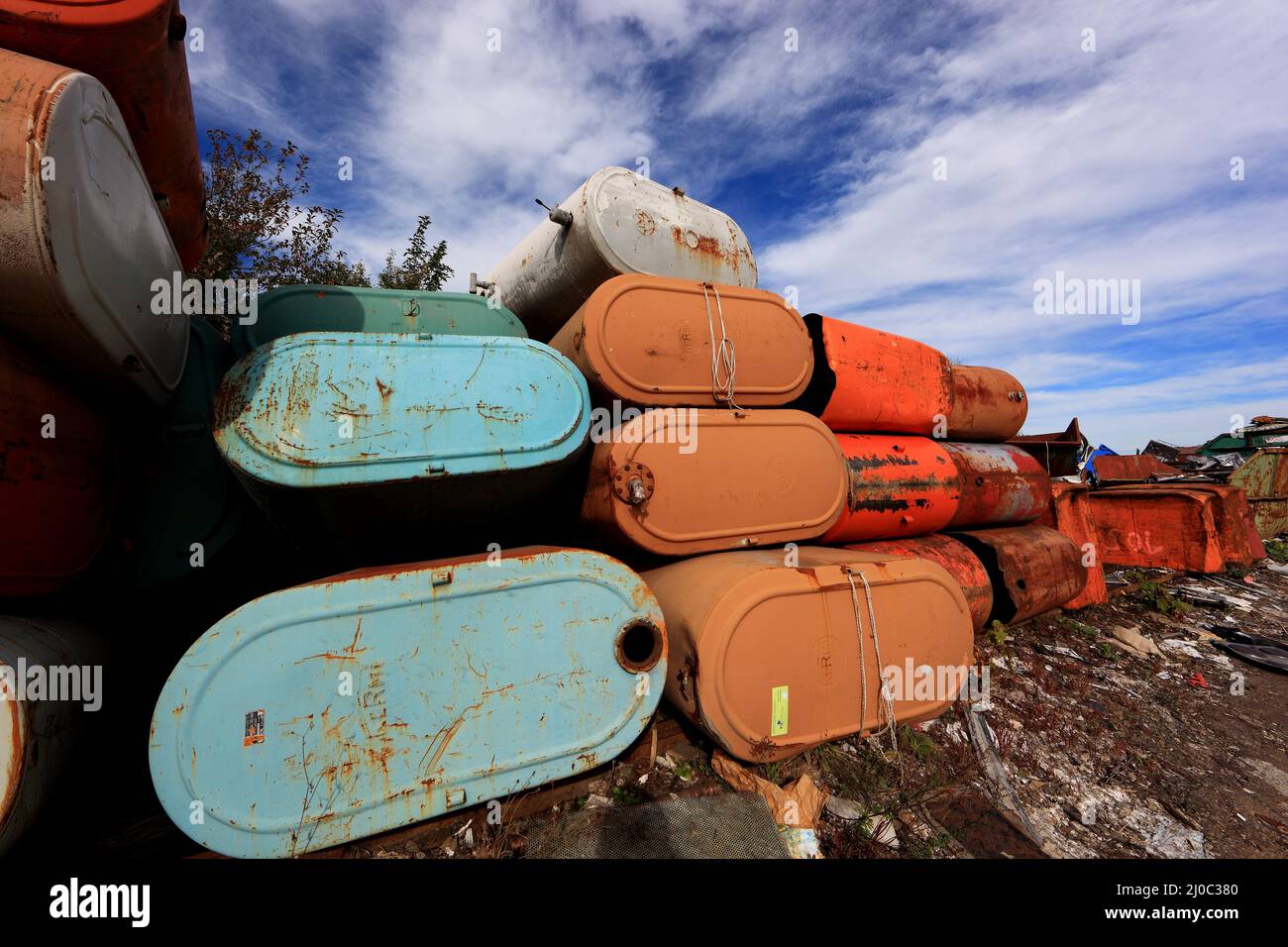 Altmetall recycling unternehmen hi-res stock photography and images - Alamy