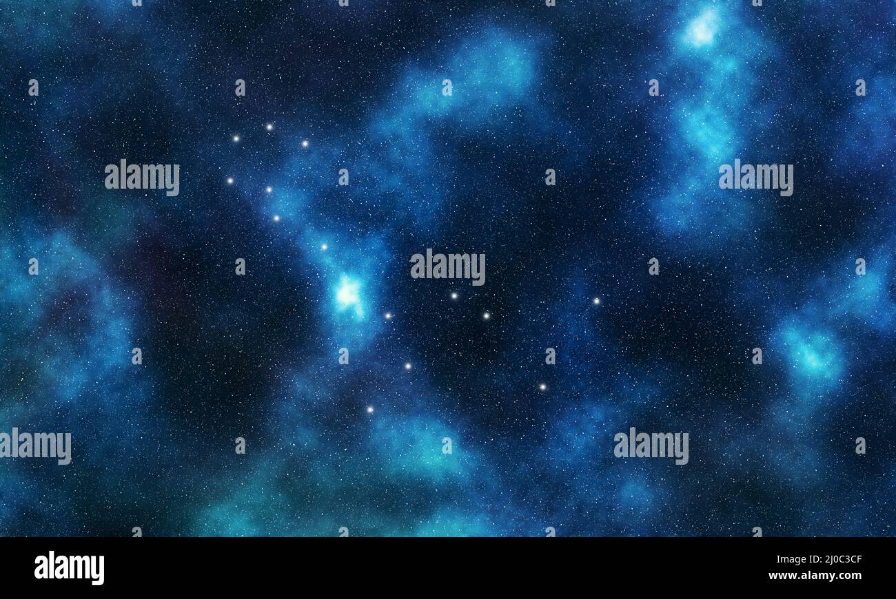 Constellation of cetus the whale hi-res stock photography and images ...