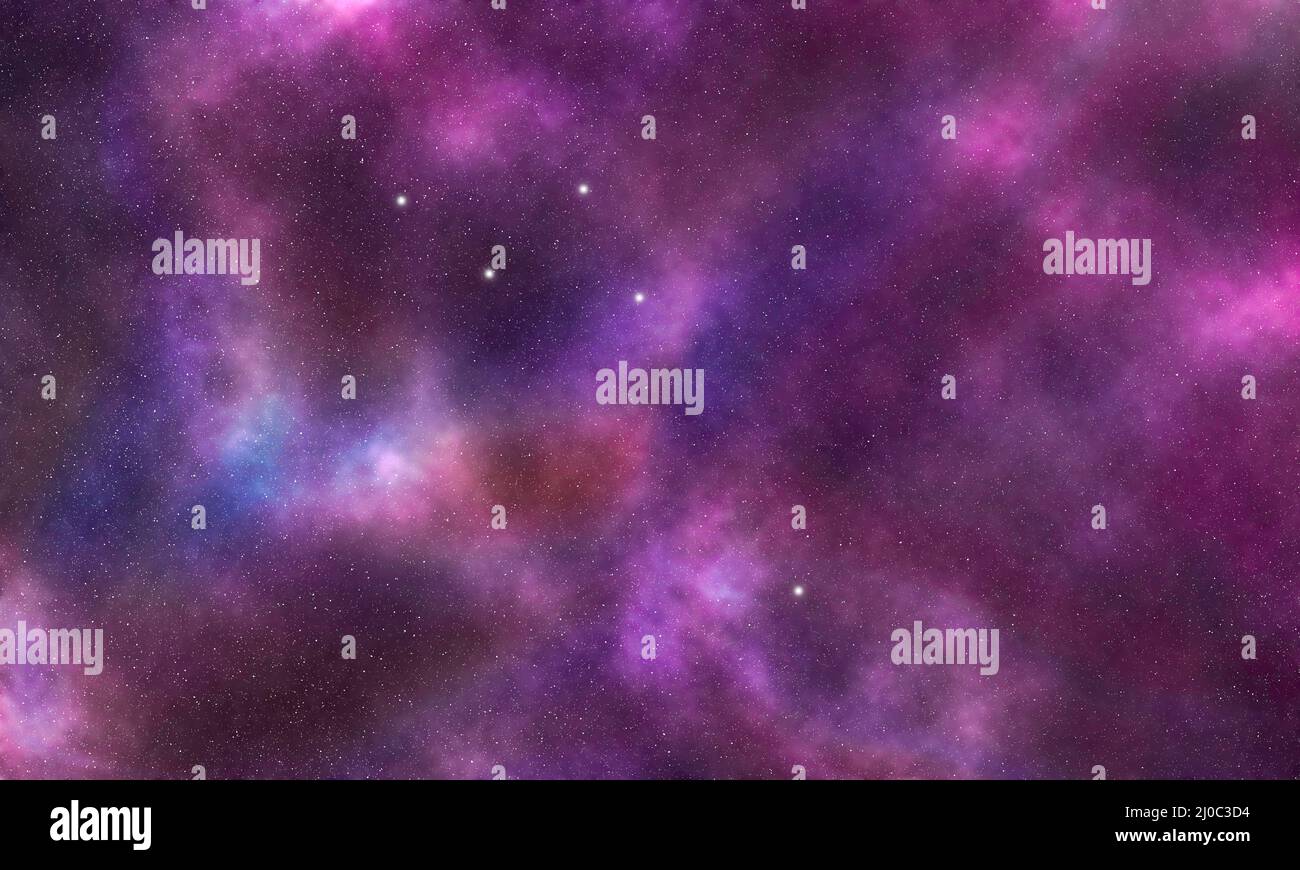 Delphinus star constellation, Night sky, Cluster of stars, Deep space ...