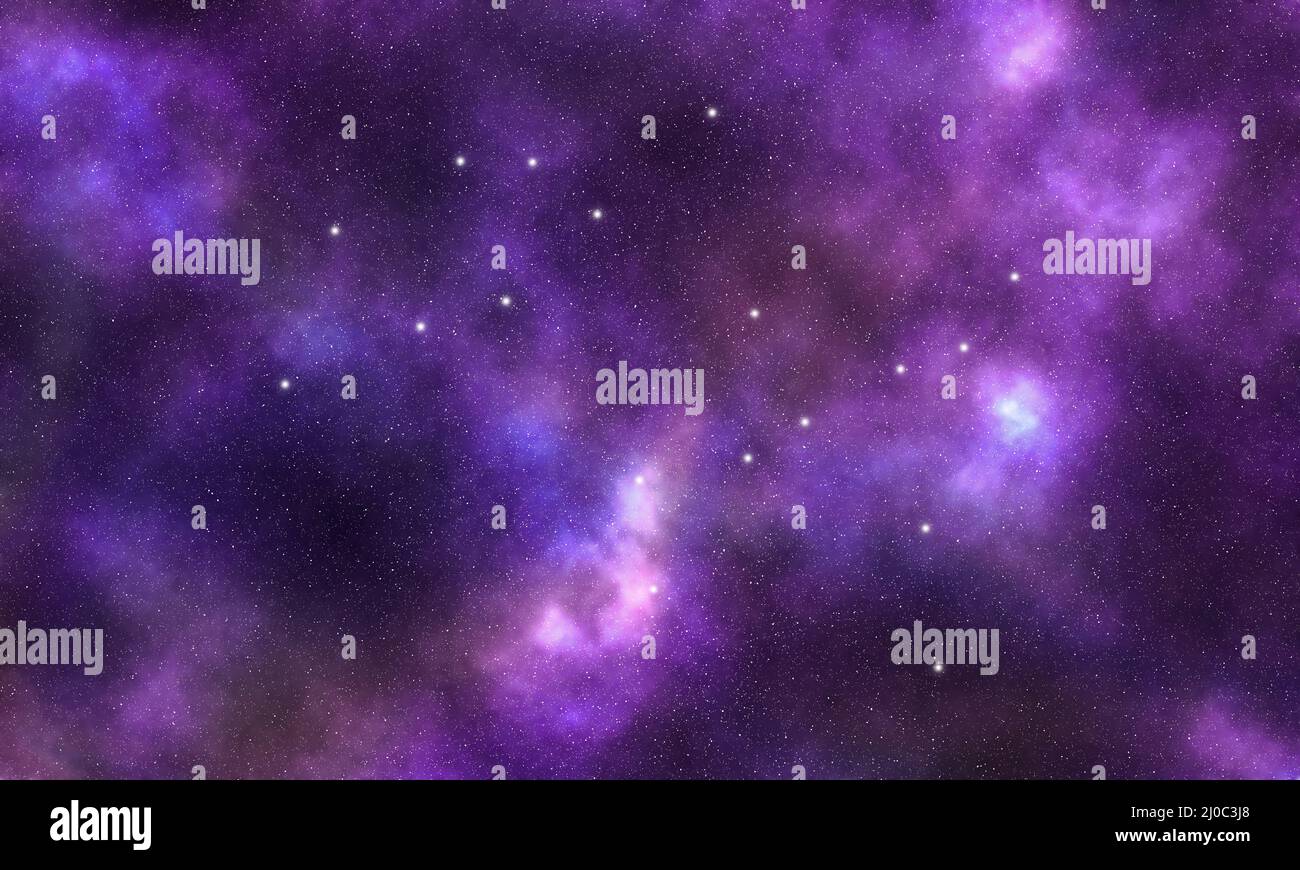 Gemini star constellation, Night sky, Cluster of stars, Deep space, Castor & Pollux, Twins ...