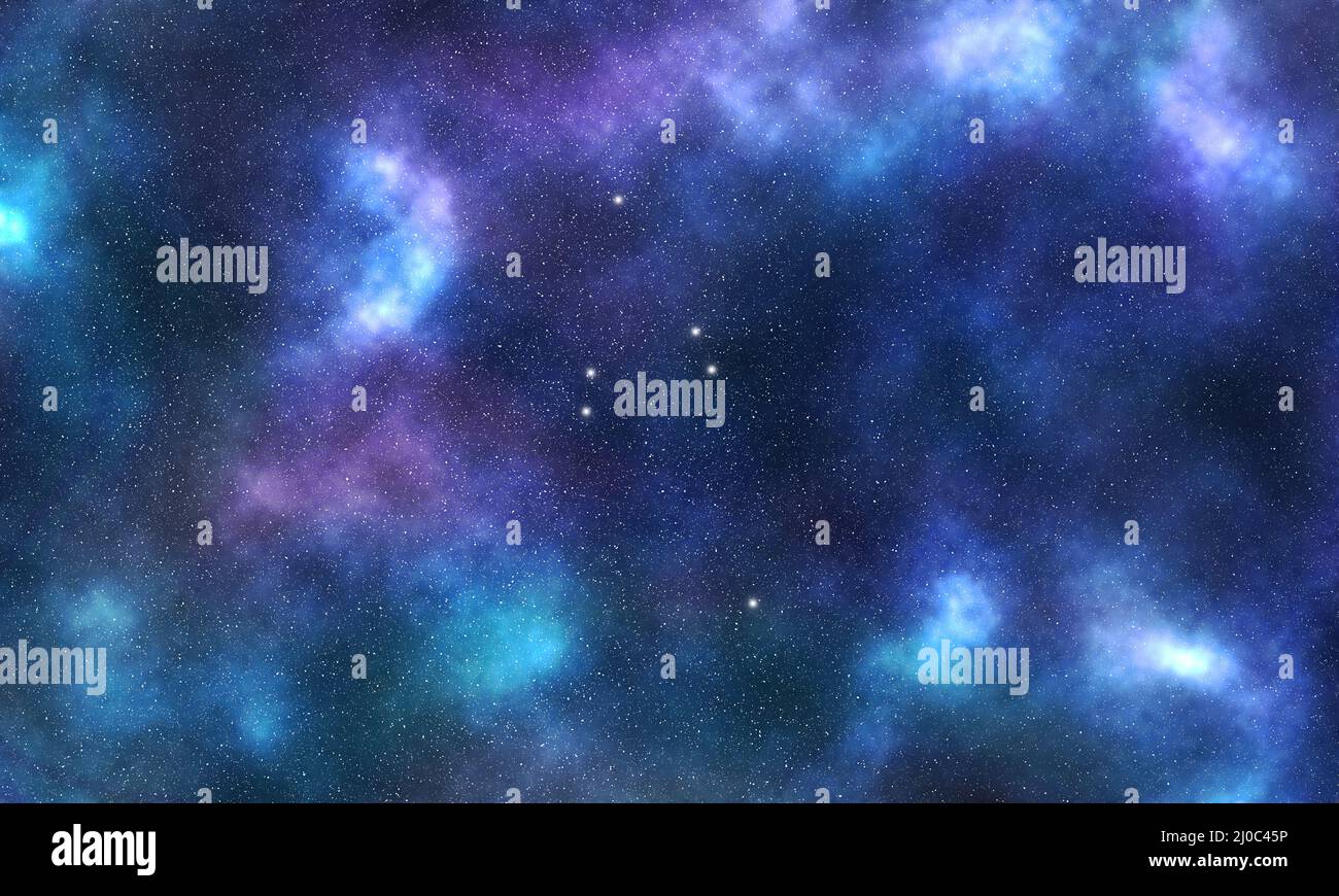 Reticulum star constellation, Night sky, Cluster of stars, Deep space ...