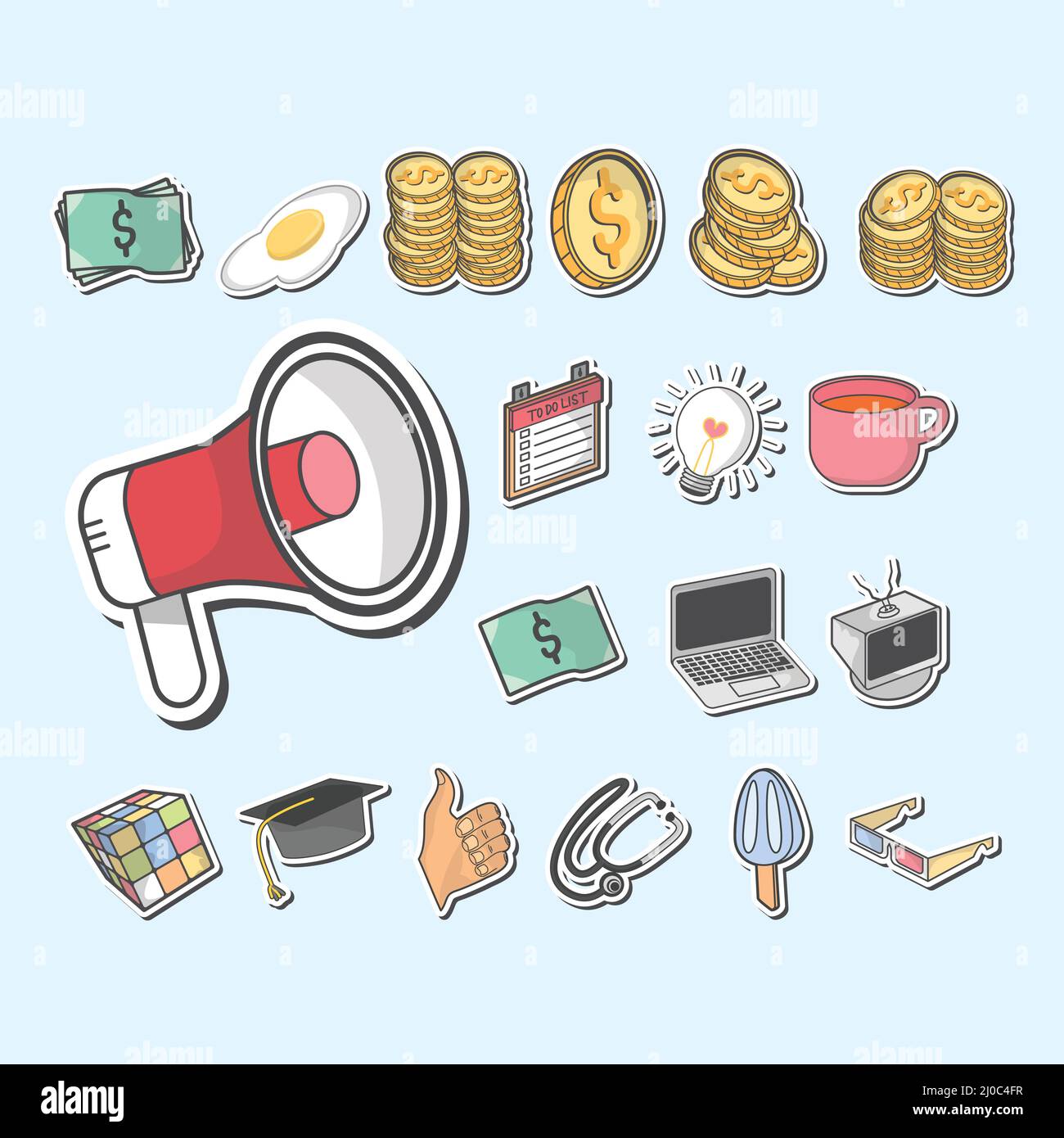 Aesthetics Sticker Bullet Journals Icon Set Stock Vector Image & Art ... Aesthetics Sticker Bullet Journals Icon Set Stock Vector Image & Art ...