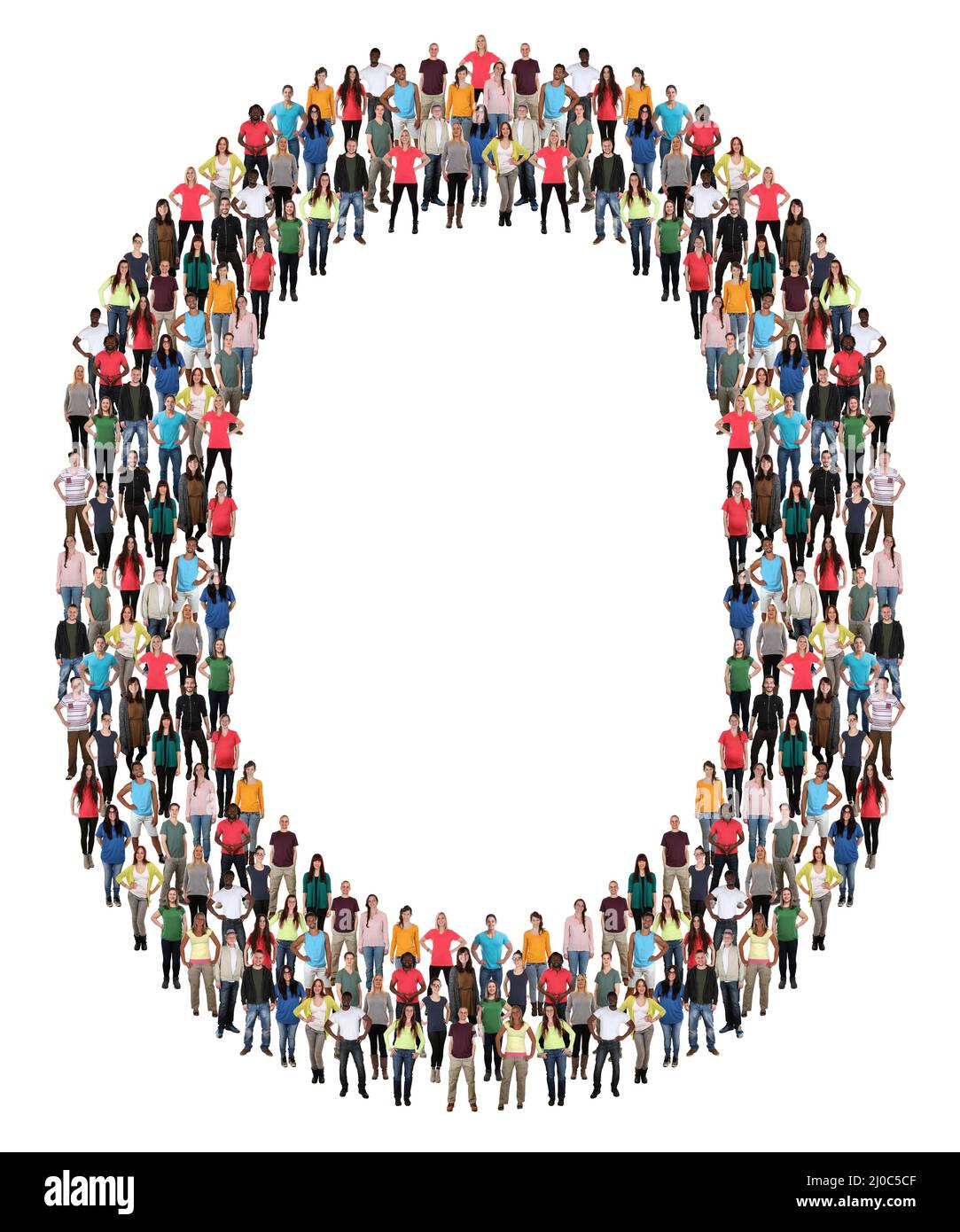 Letter O Alphabet People People Group People Group Stock Photo - Alamy