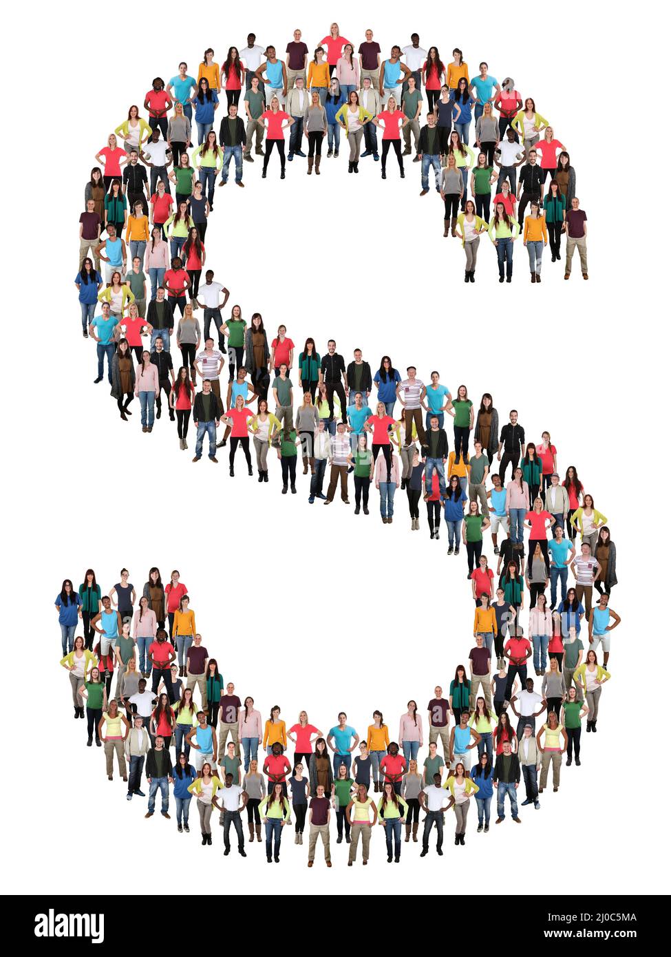 Letter S Alphabet People People Group People Group Stock Photo - Alamy