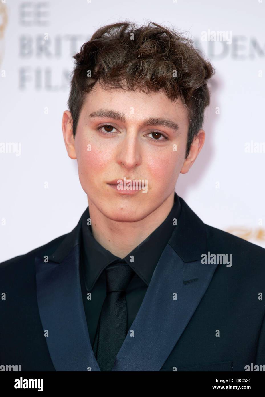 March 13th, 2022, London, UK. Andrei Lucas arriving at the EE British ...