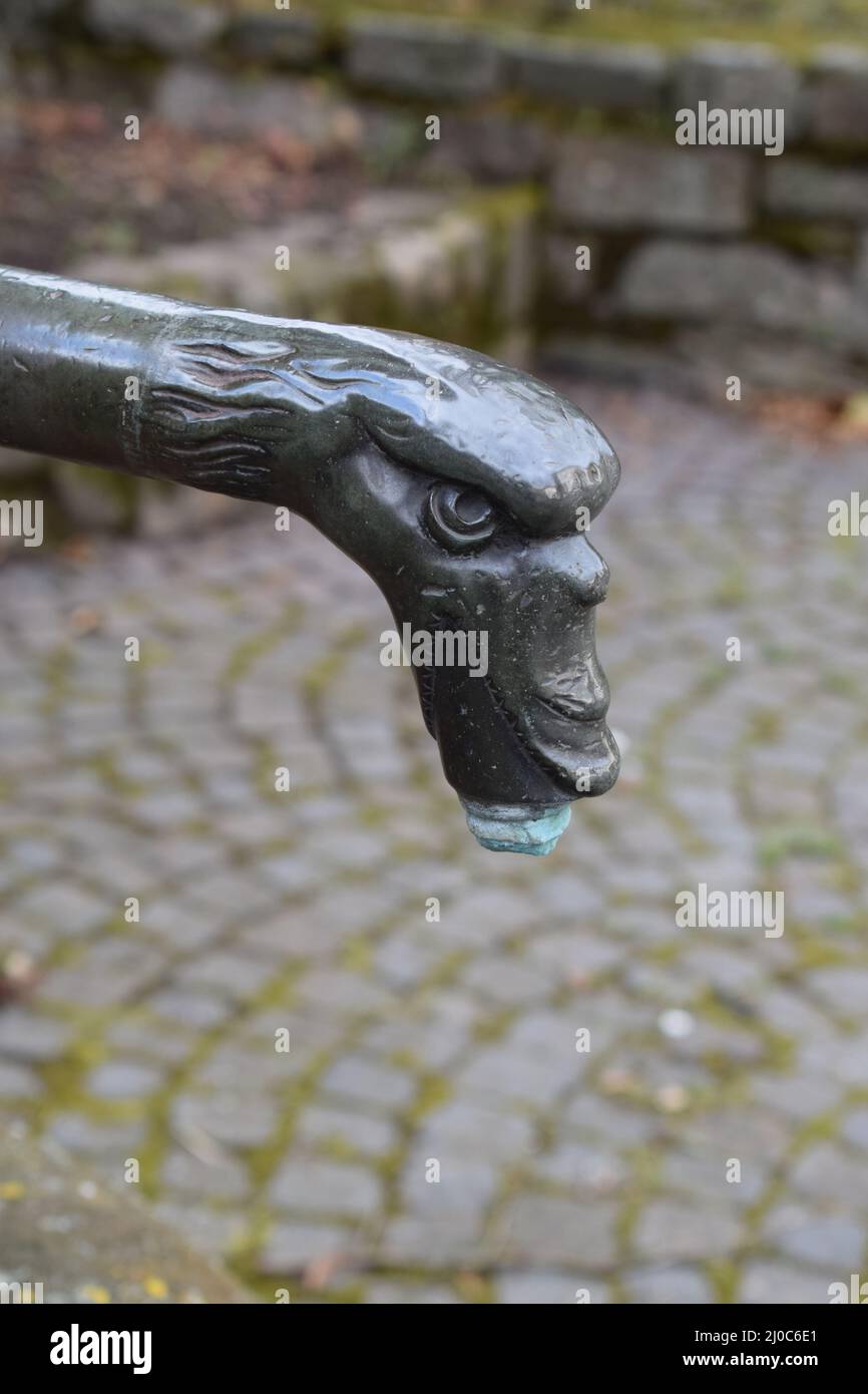 medieval water sprayer Stock Photo - Alamy