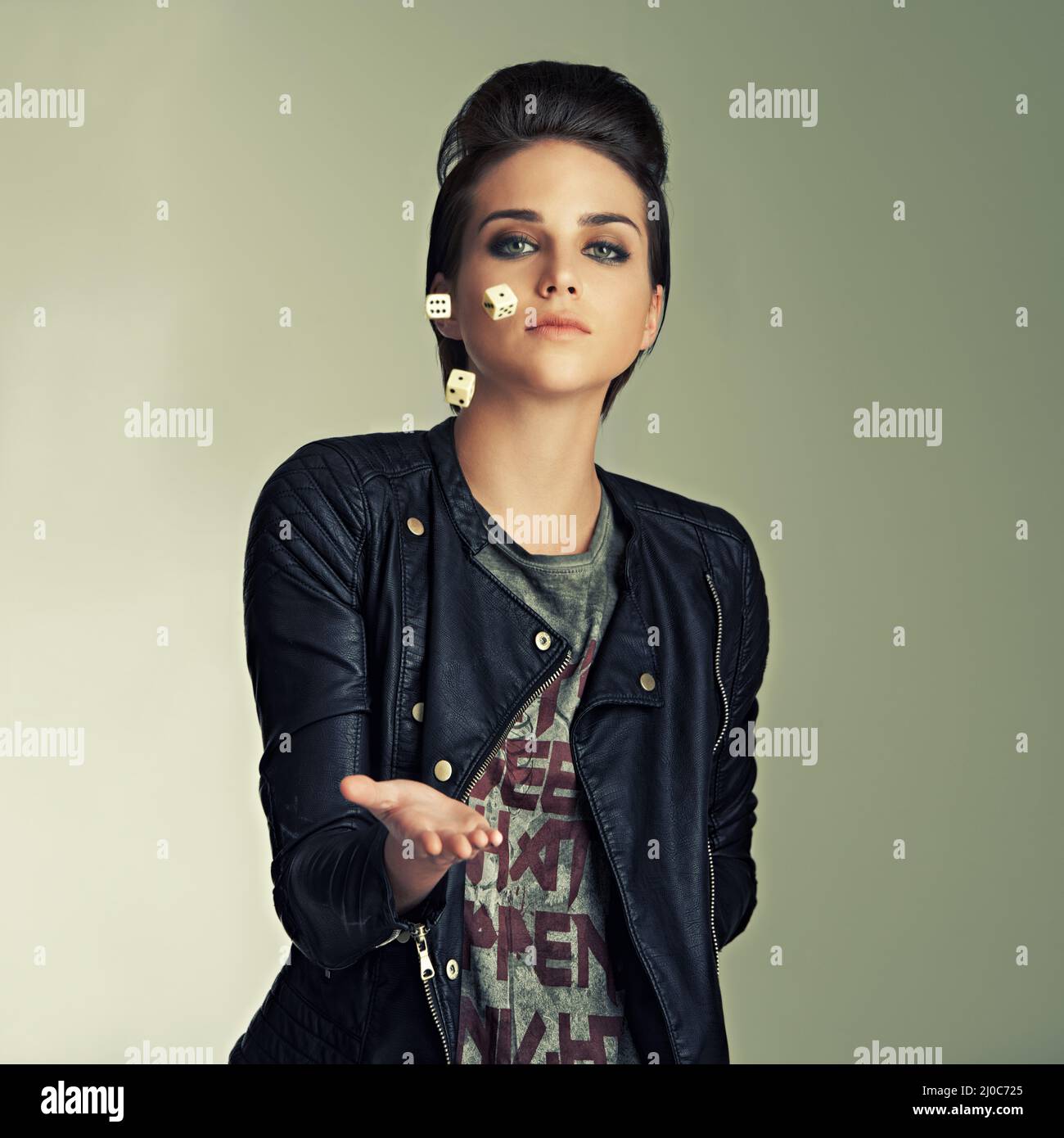 Female punk rocker hi-res stock photography and images - Alamy