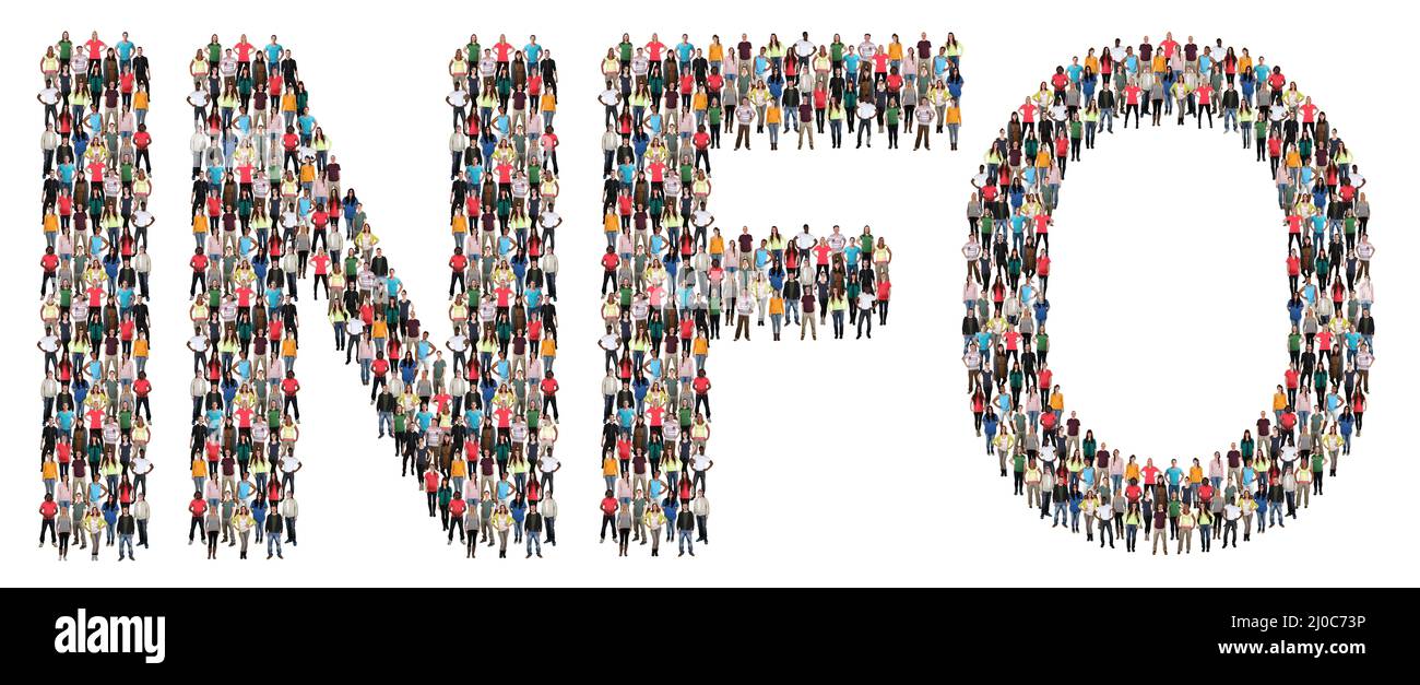 Information group Cut Out Stock Images & Pictures - Alamy