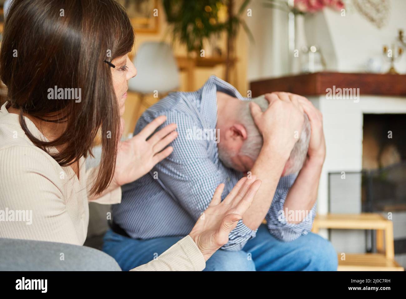 Desperate senior hi-res stock photography and images - Alamy