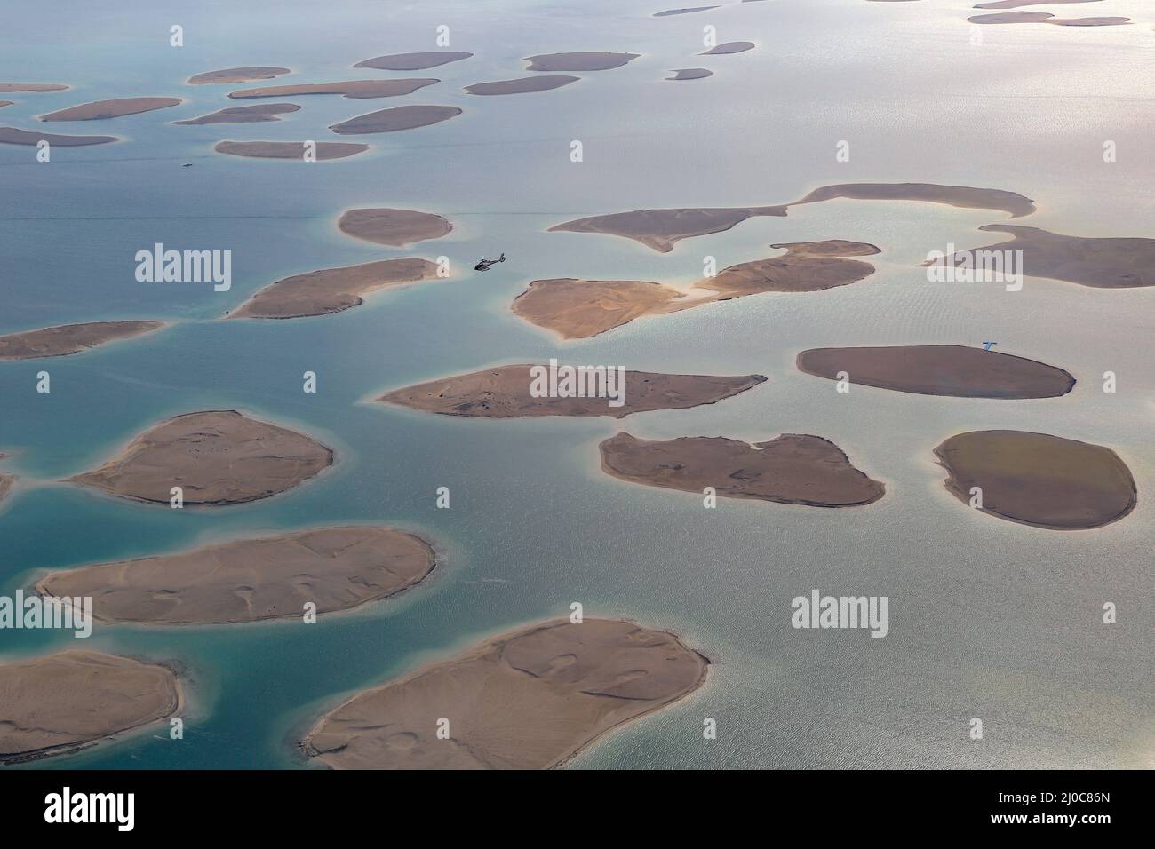 Dubai the world islands hi-res stock photography and images - Alamy