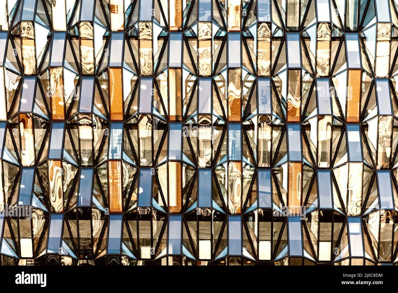 Abstract orange glass window pane hi-res stock photography and images ...