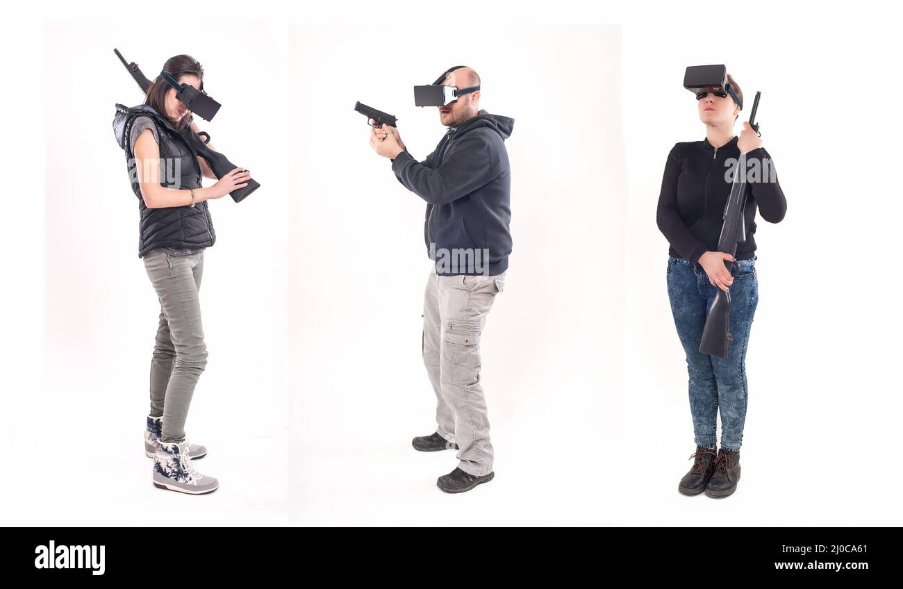 Virtual rifle hi-res stock photography and images - Alamy