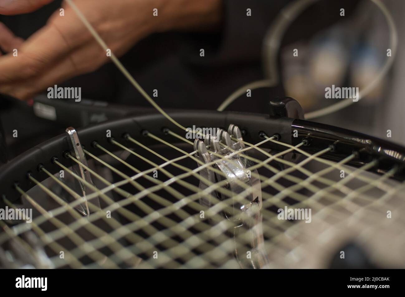 Racquet detail hi-res stock photography and images - Alamy