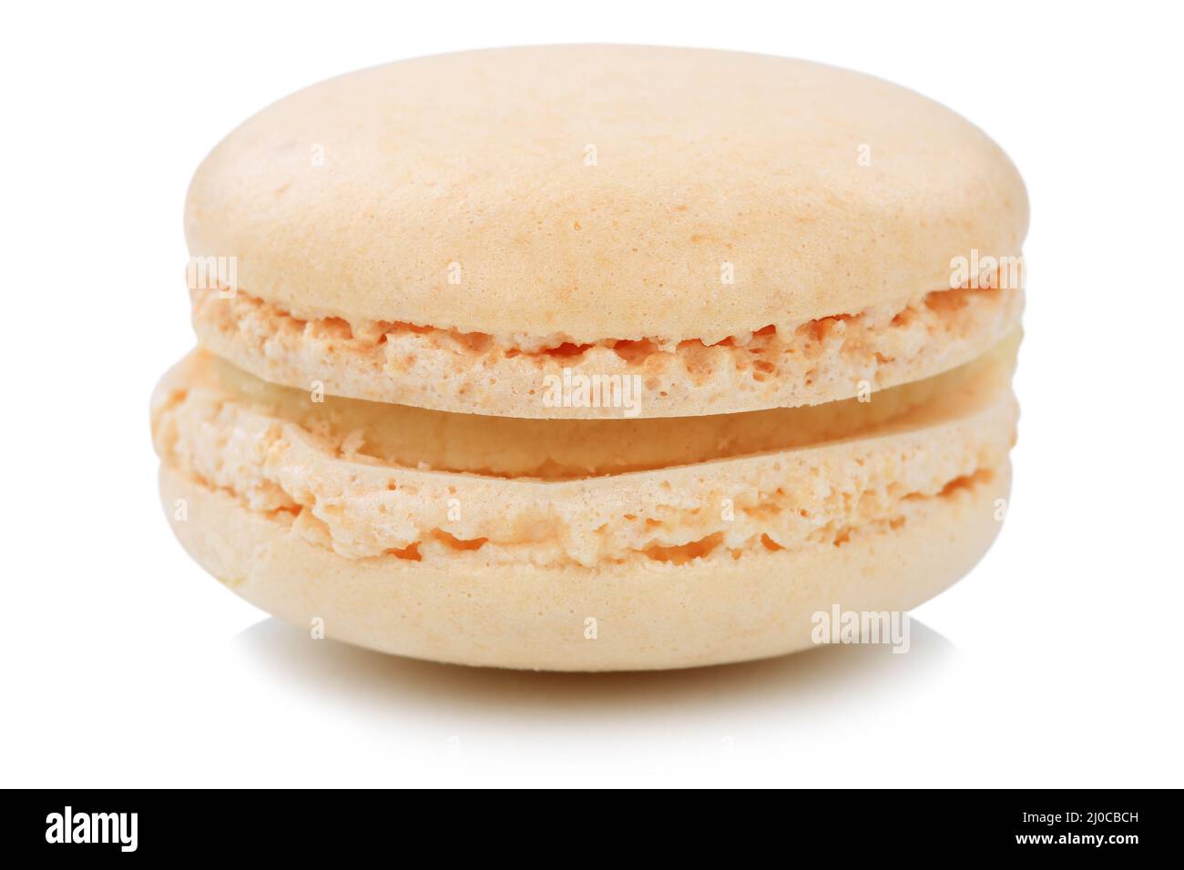 Almond Macaron Macaroon Biscuit Dessert from France Free Plate Stock ...