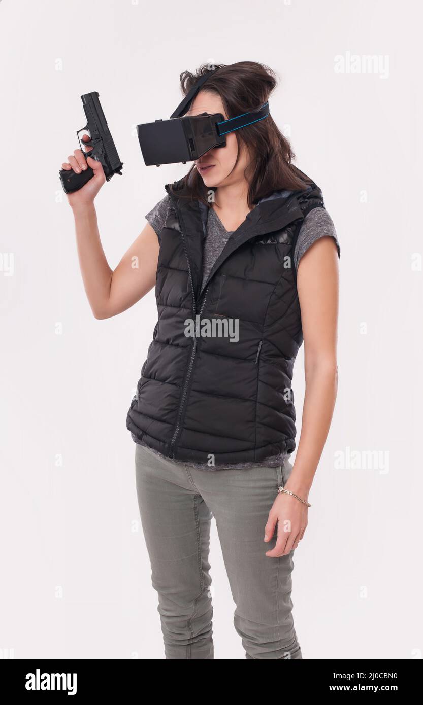 Game console gun hi-res stock photography and images - Alamy