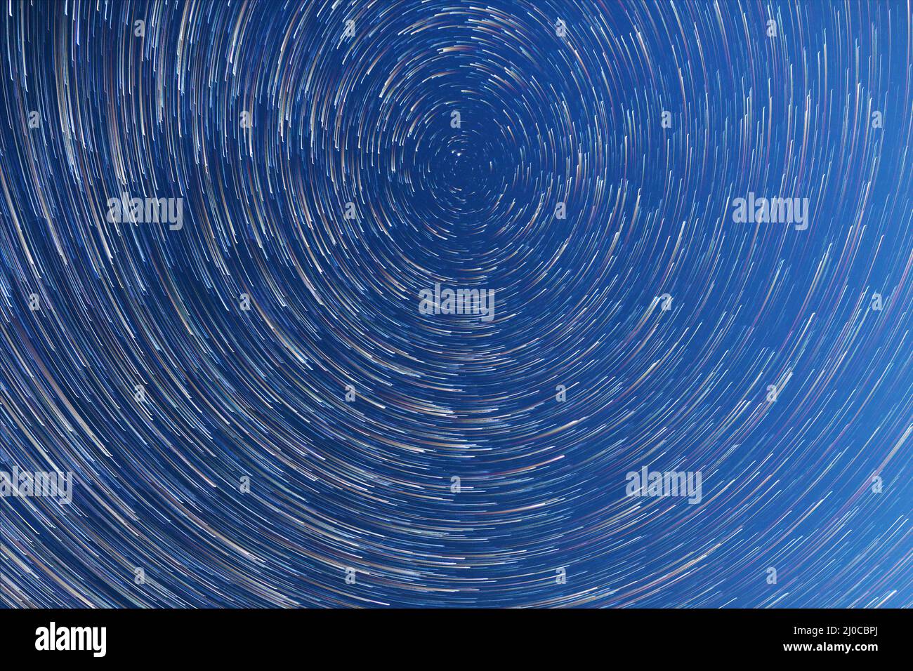 Milky Way. Falling stars. Comet mode Stock Photo - Alamy