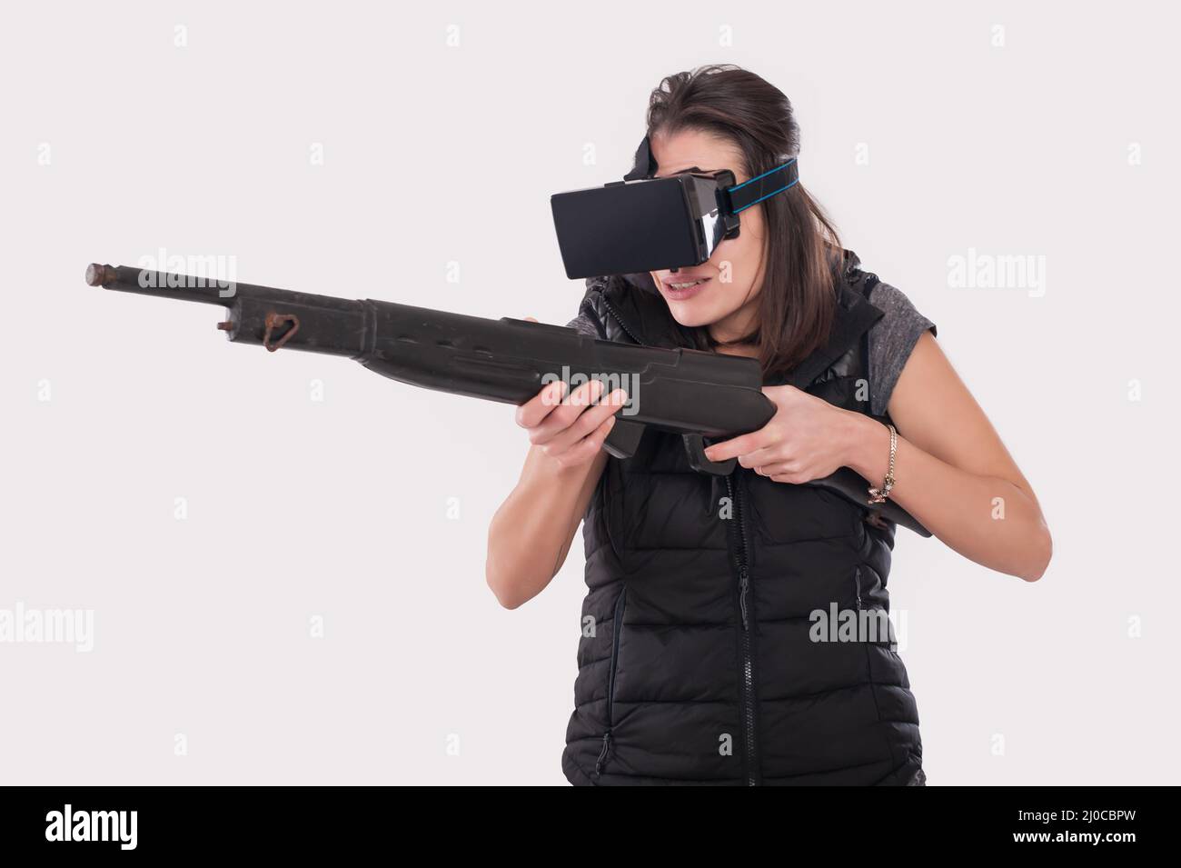 Virtual rifle hi-res stock photography and images - Alamy