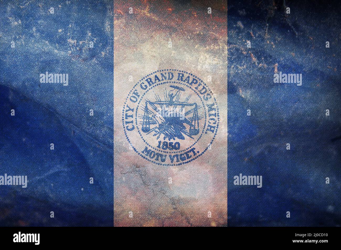 Grand rapids, michigan map hi-res stock photography and images - Alamy